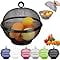 Fruit Fly Proof Fruit Bowl, Mesh Fruit Basket with Lid, Fruit Storage ...