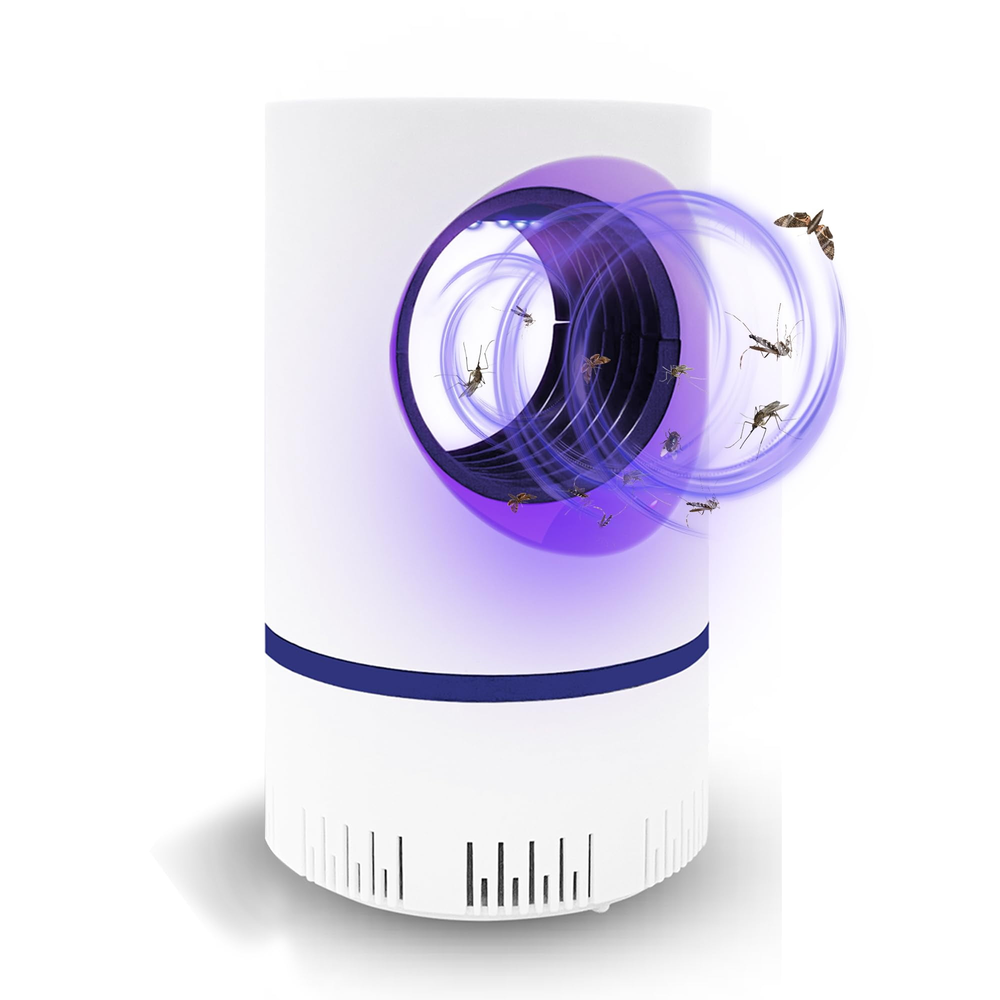 Fruit Fly Trap Flying Insect Traps Fan Powered Indoor Bug Catcher for ...