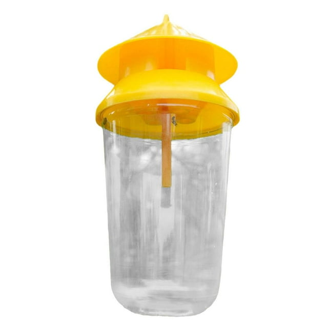 Fruit Fly Trap Killer Plastic Yellow Drosophila Trap Pest Catcher Fly B ha VG77 - Walmart.com