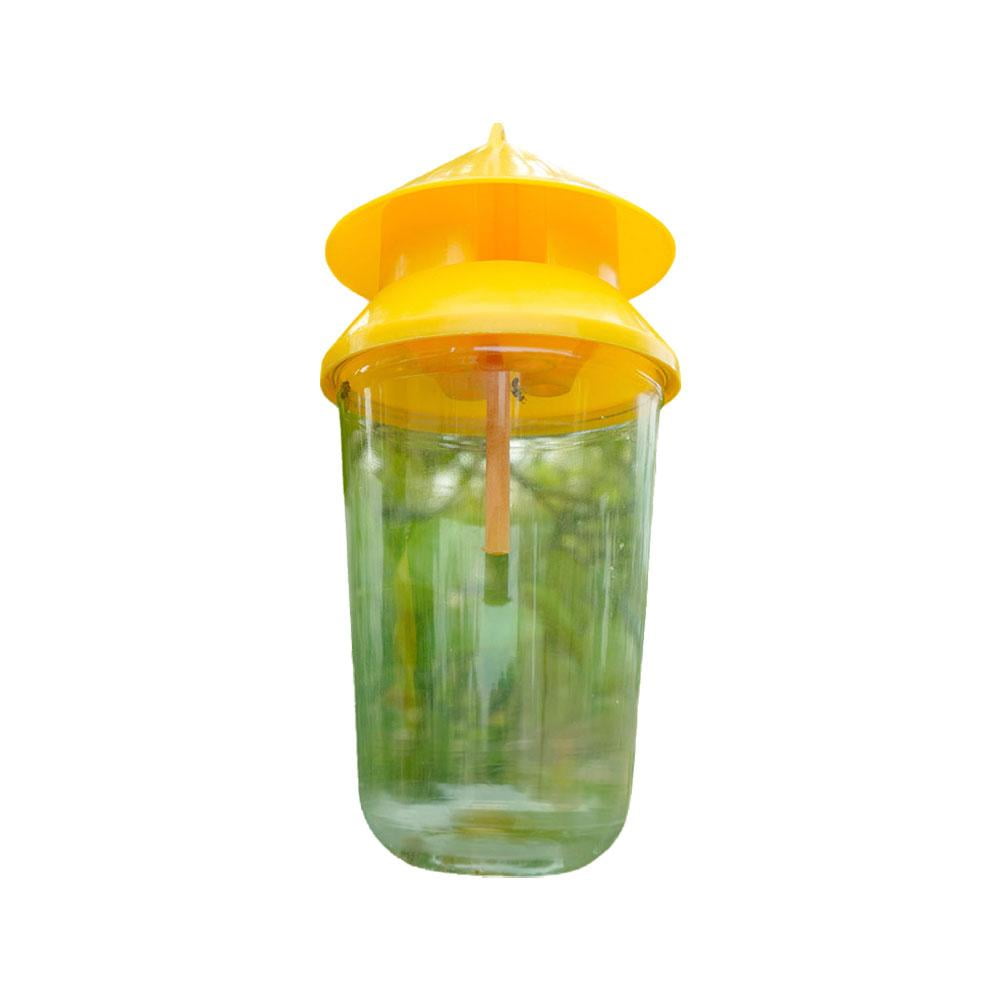 Fruit Fly Trap Killer Yellow Plastic Drosophila Trap Anti Fly Fruit Fly ...