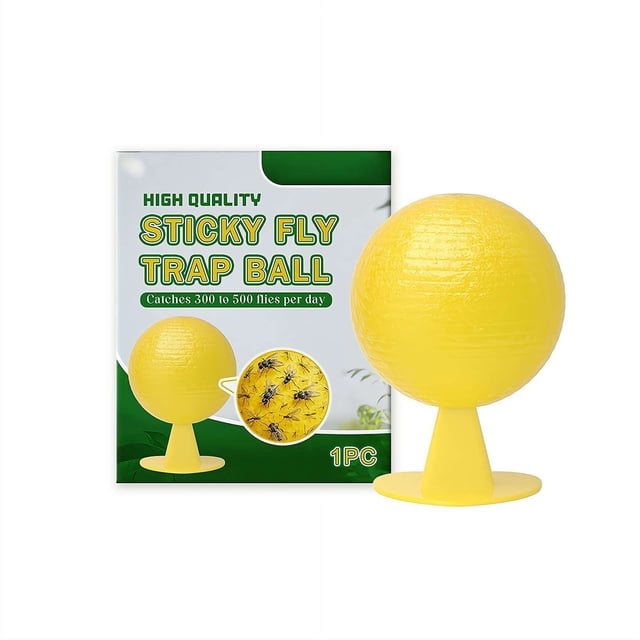 Fruit Fly Traps Ball Sticky Traps Ball, Gnat Traps Flying Insects Traps ...