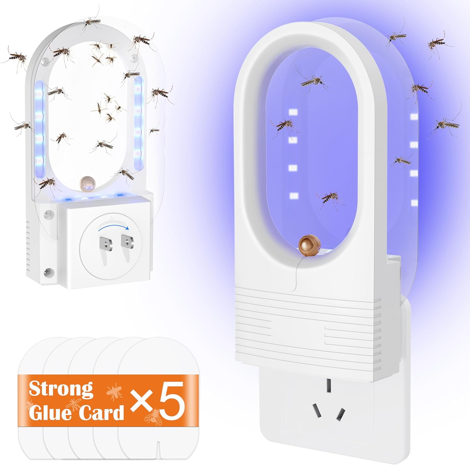 Fruit Fly Traps for Indoors, Plug in Fly Trap Indoor Bug Catcher with ...