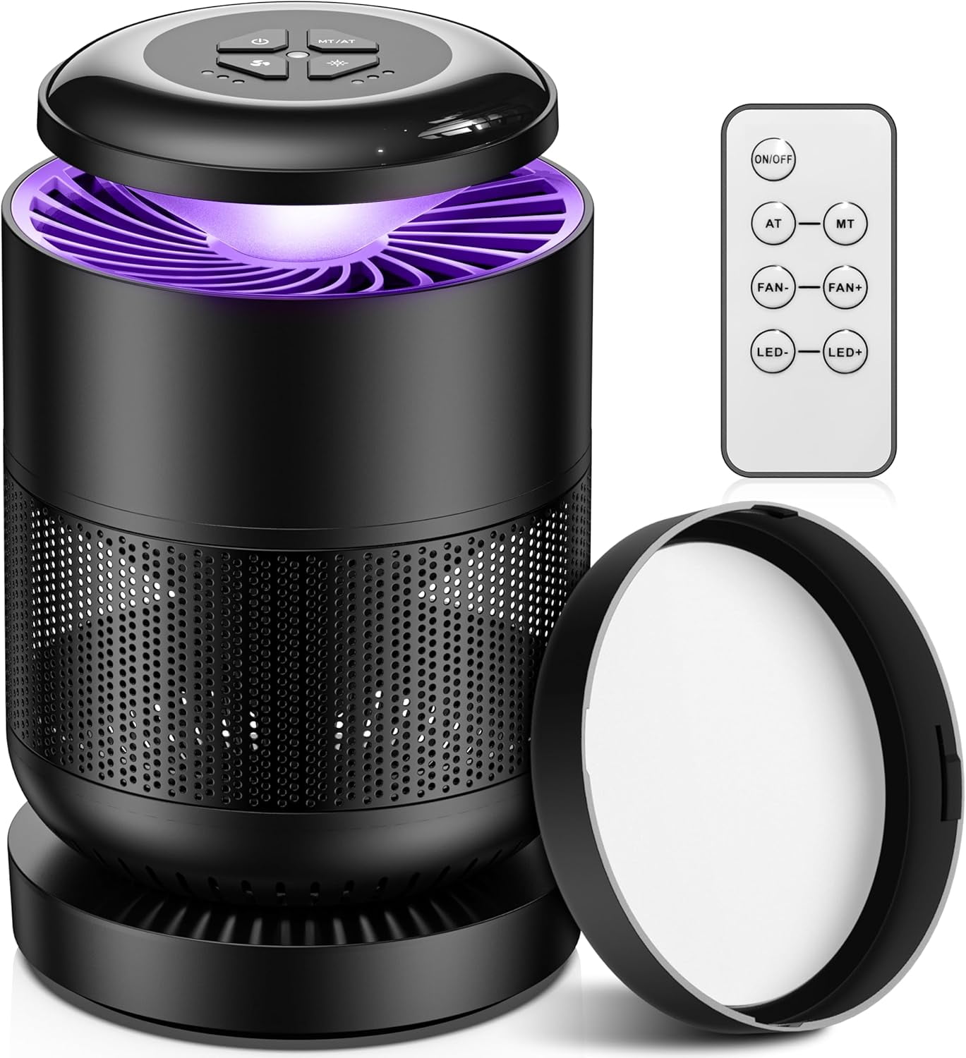 Fruit Fly Traps for Indoors, Remote Control Fruit Fly Trap Gnat Mosquito Trap, Catch Insect ...