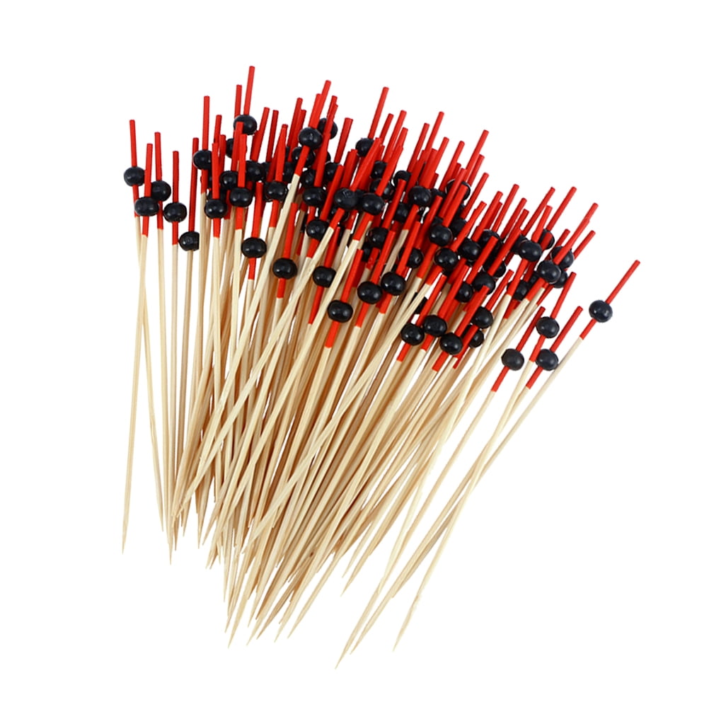 Fruit Fork 300 Pcs Cocktail Picks Creative Toothpicks Drinks Cake ...