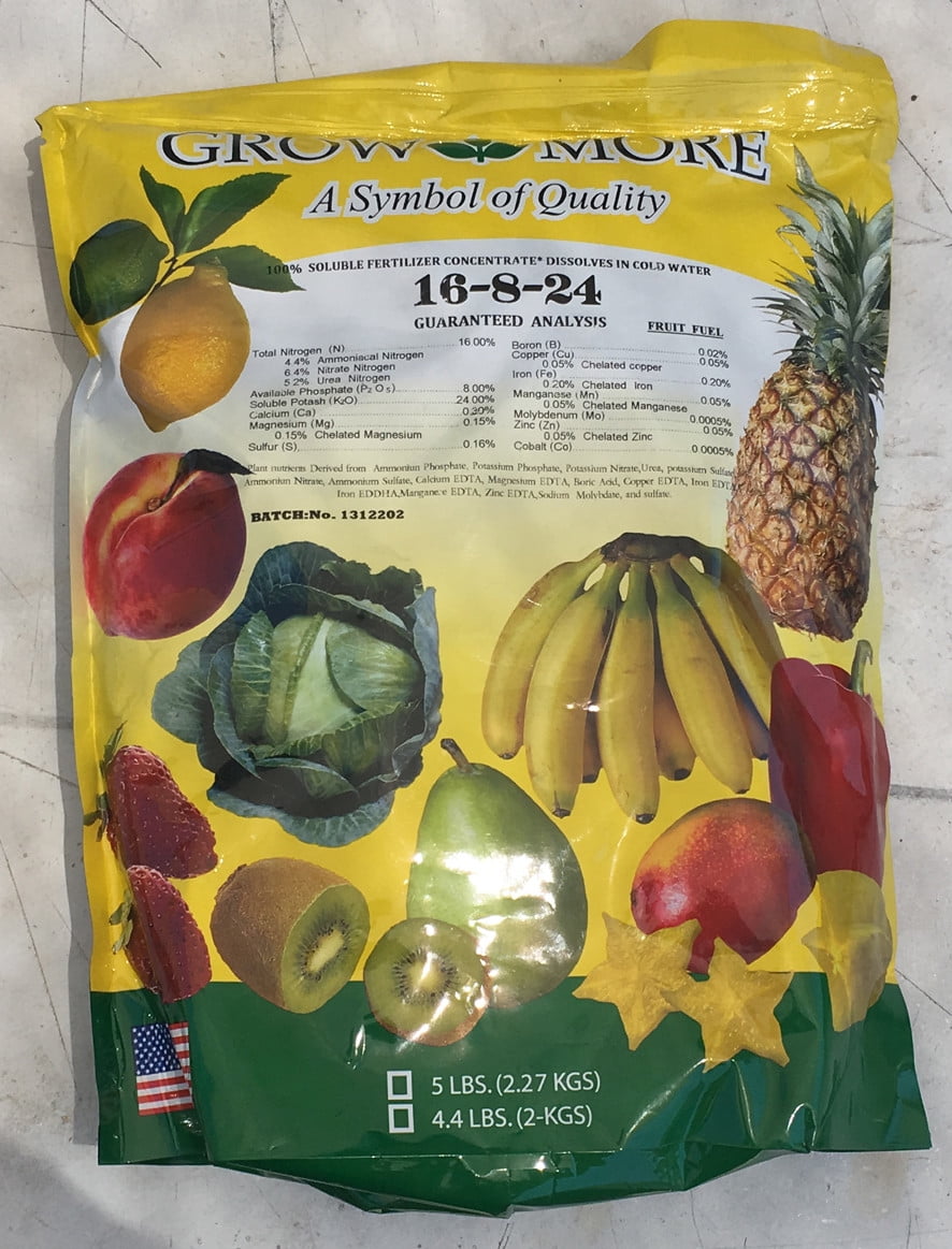 Fruit Fuel Fertilizer - Banana and Fruit Plant Fertilizer - 5lb Bag 16 ...