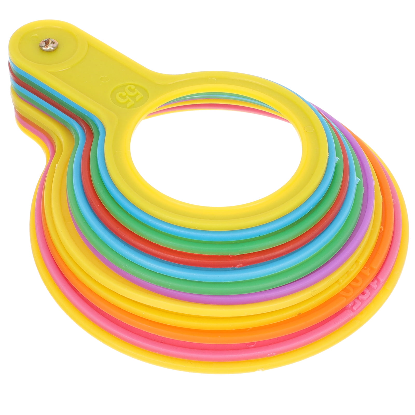 TABLZONE Fruit Classification Fruits Measuring Rings Assorted Color for ...