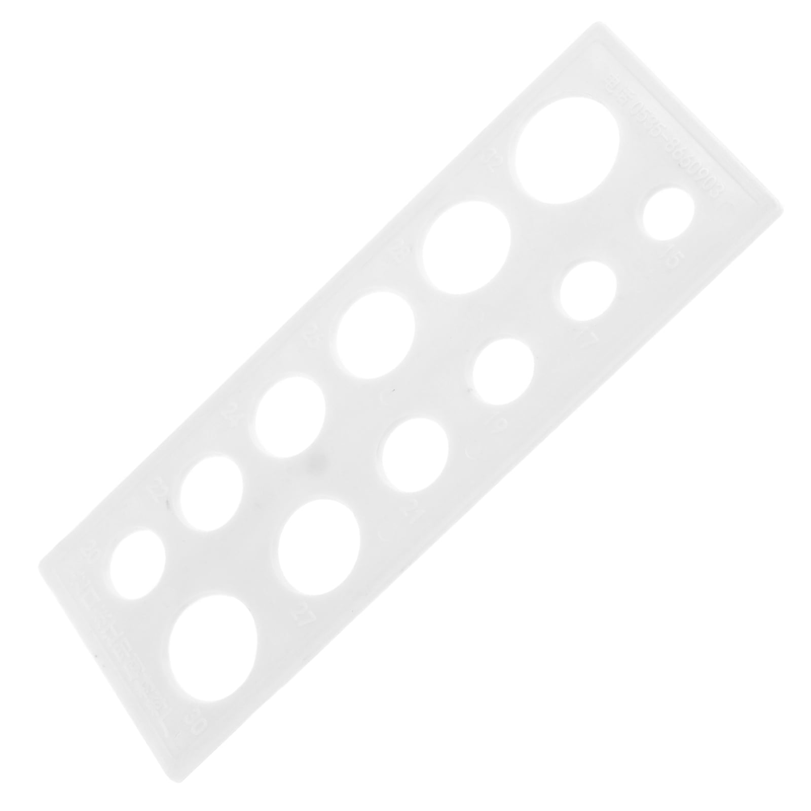 Fruit Grading Circle Diameter Measuring Tools Farm Fruits Ruler Plastic ...