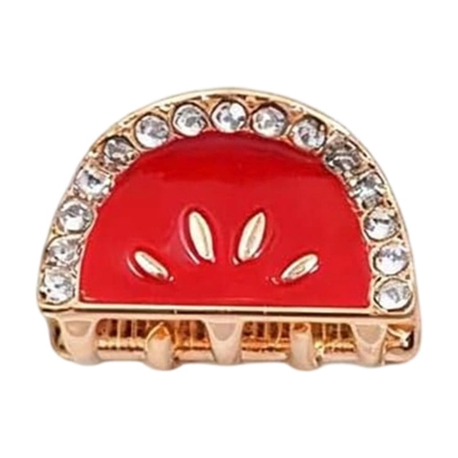 Fruit Hair Clips Mini Claw Clips With Enamel Fruit Shapes Cute Hair ...