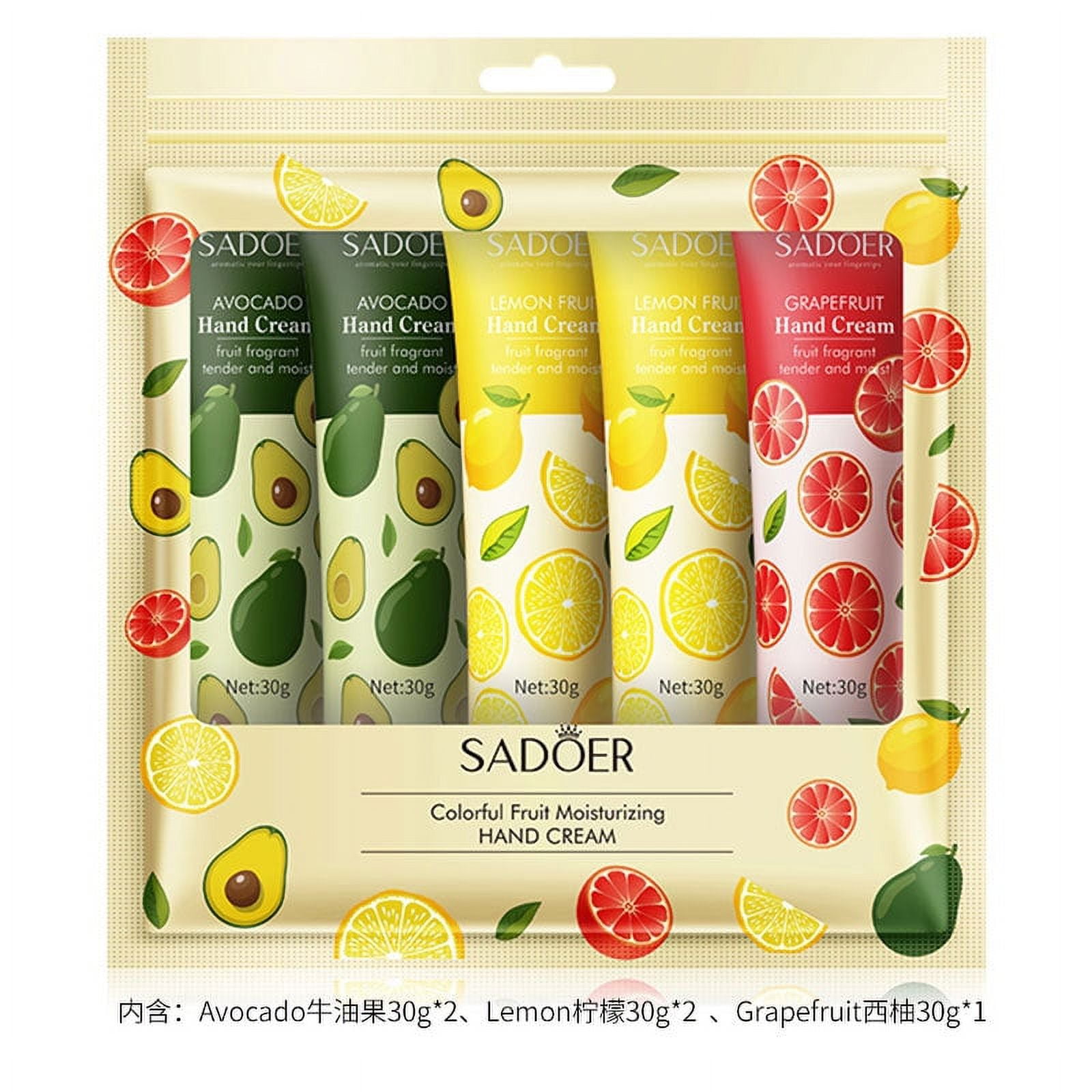 Fruit Hand Cream, Moisturizing, Refreshing and Non-Greasy, Chamomile ...