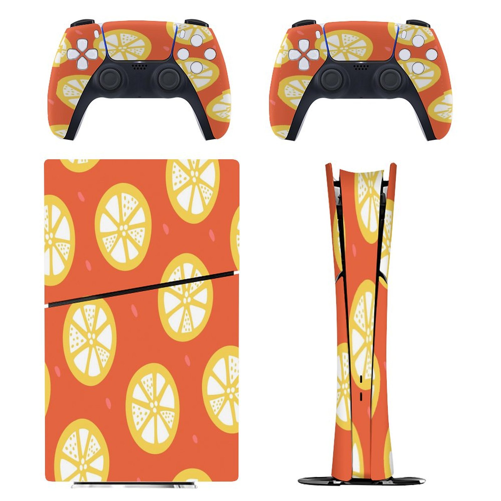 Fruit, Hand Painted PS5/PS5 Slim Digital Disc Skin Sticker For Console ...