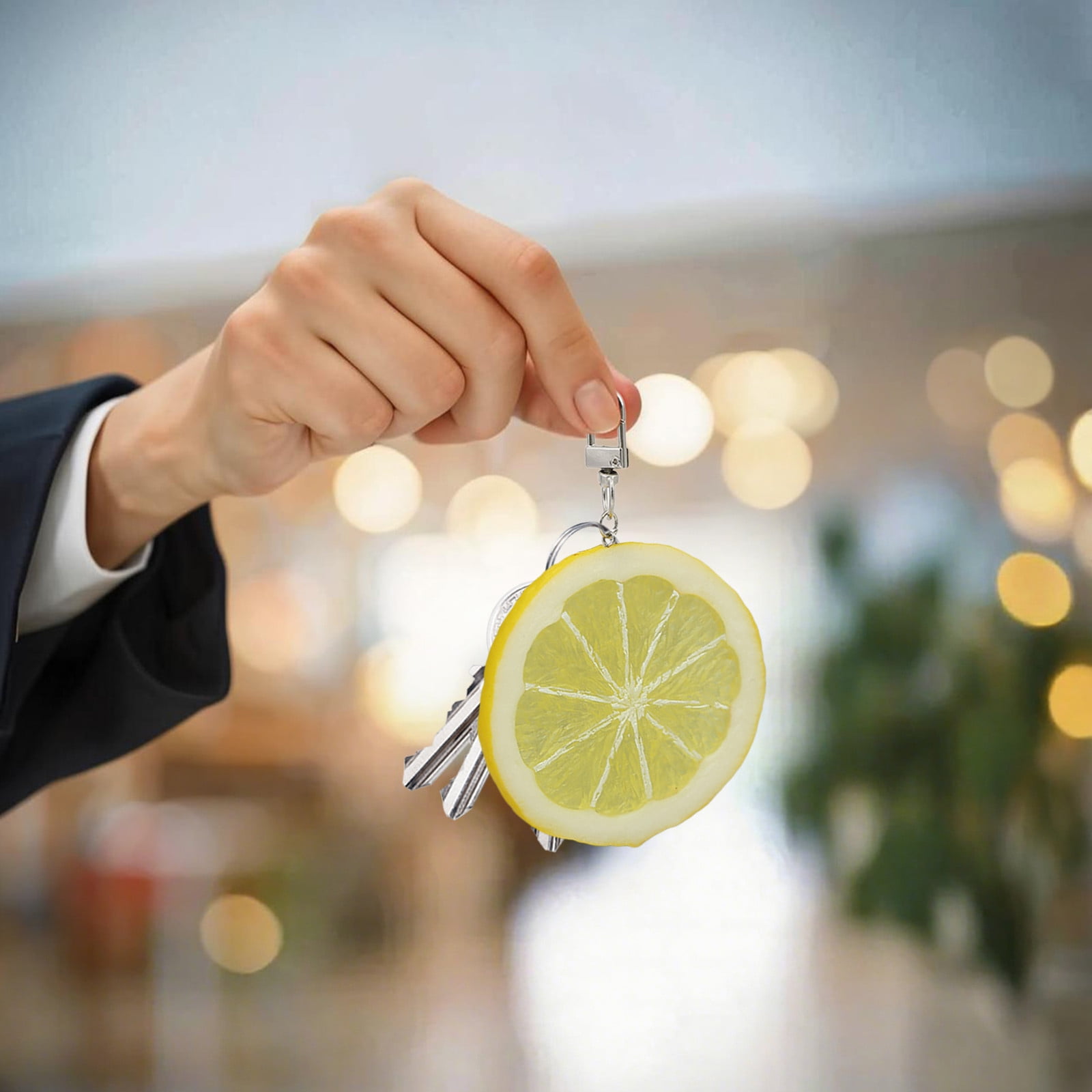 Fruit Keychain Cute Charm | Cartoon Fruit Design | Versatile Accessory ...