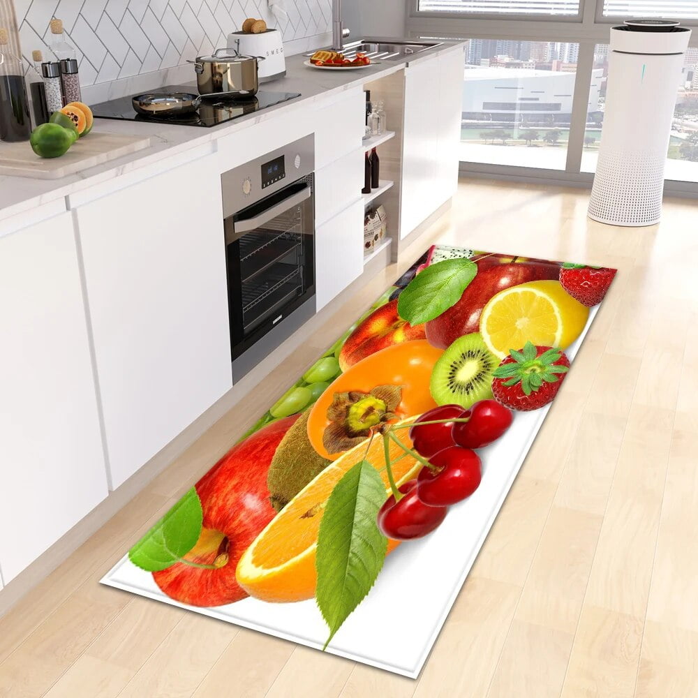 Fruit Kitchen Rug Home Entrance Doormat Living Room Children Bedroom ...