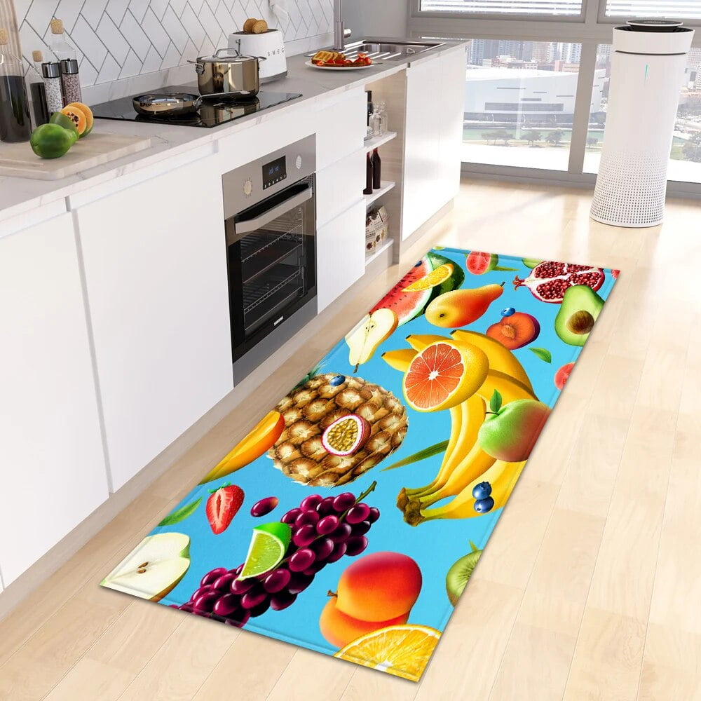Fruit Kitchen Rug Home Entrance Doormat Living Room Children Bedroom ...