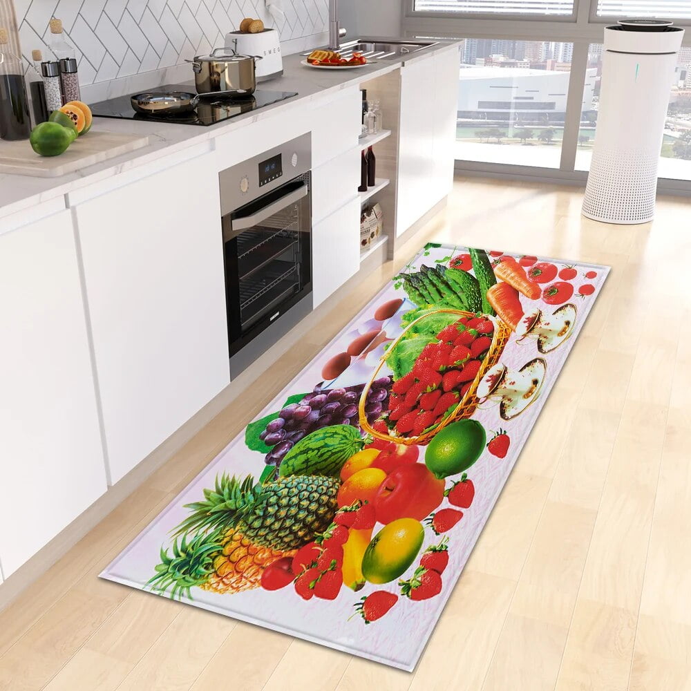 Fruit Kitchen Rug Home Entrance Doormat Living Room Children Bedroom ...
