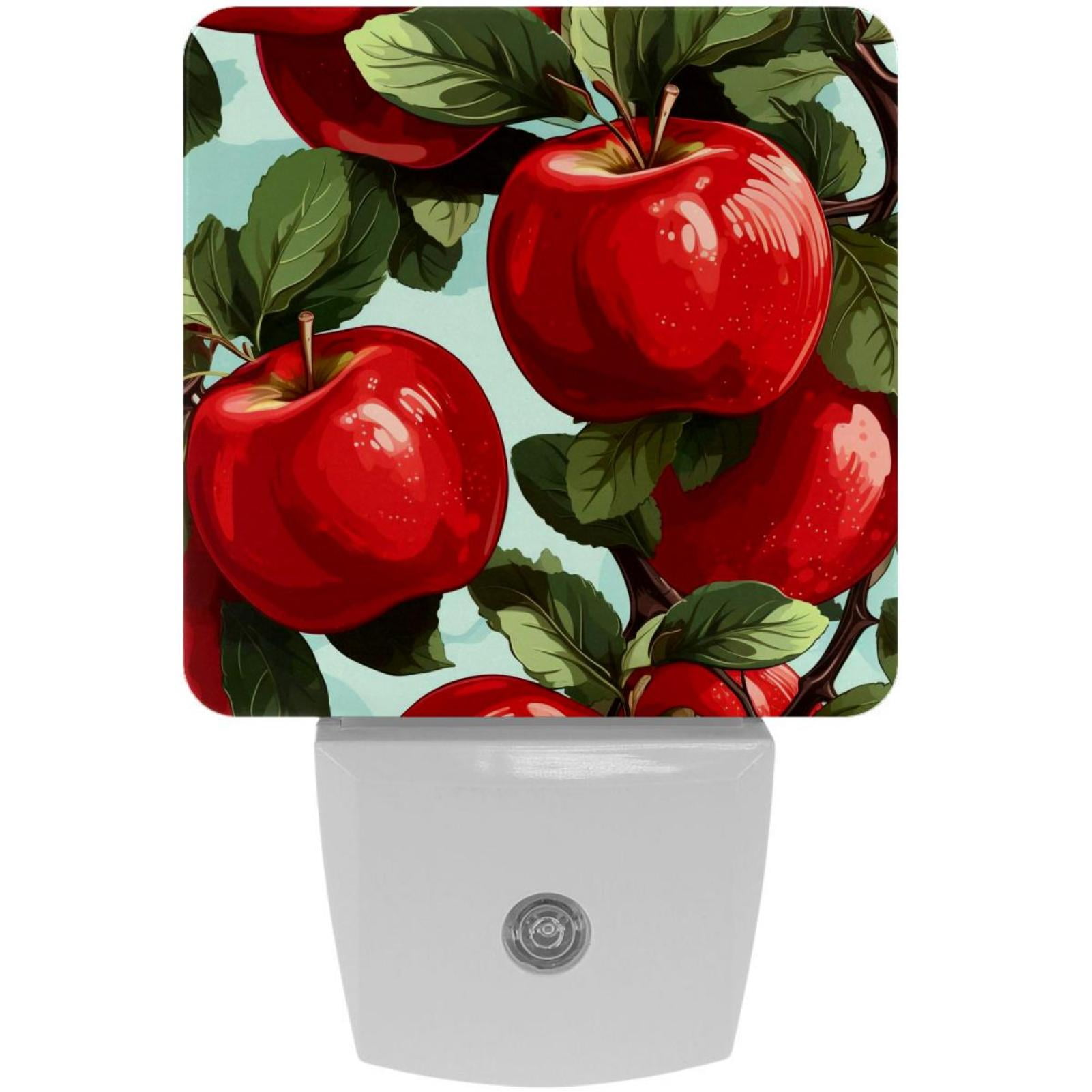 Fruit LED Square Night Lights - Bedside Lighting Solution for a ...