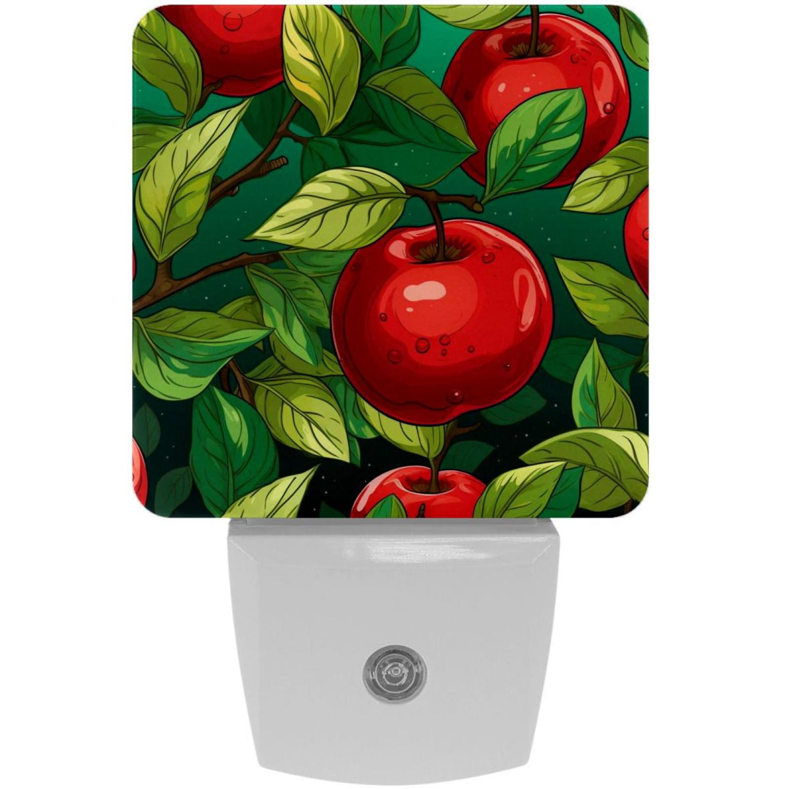 Fruit LED Square Night Lights - Bedside Lighting Solution for a ...