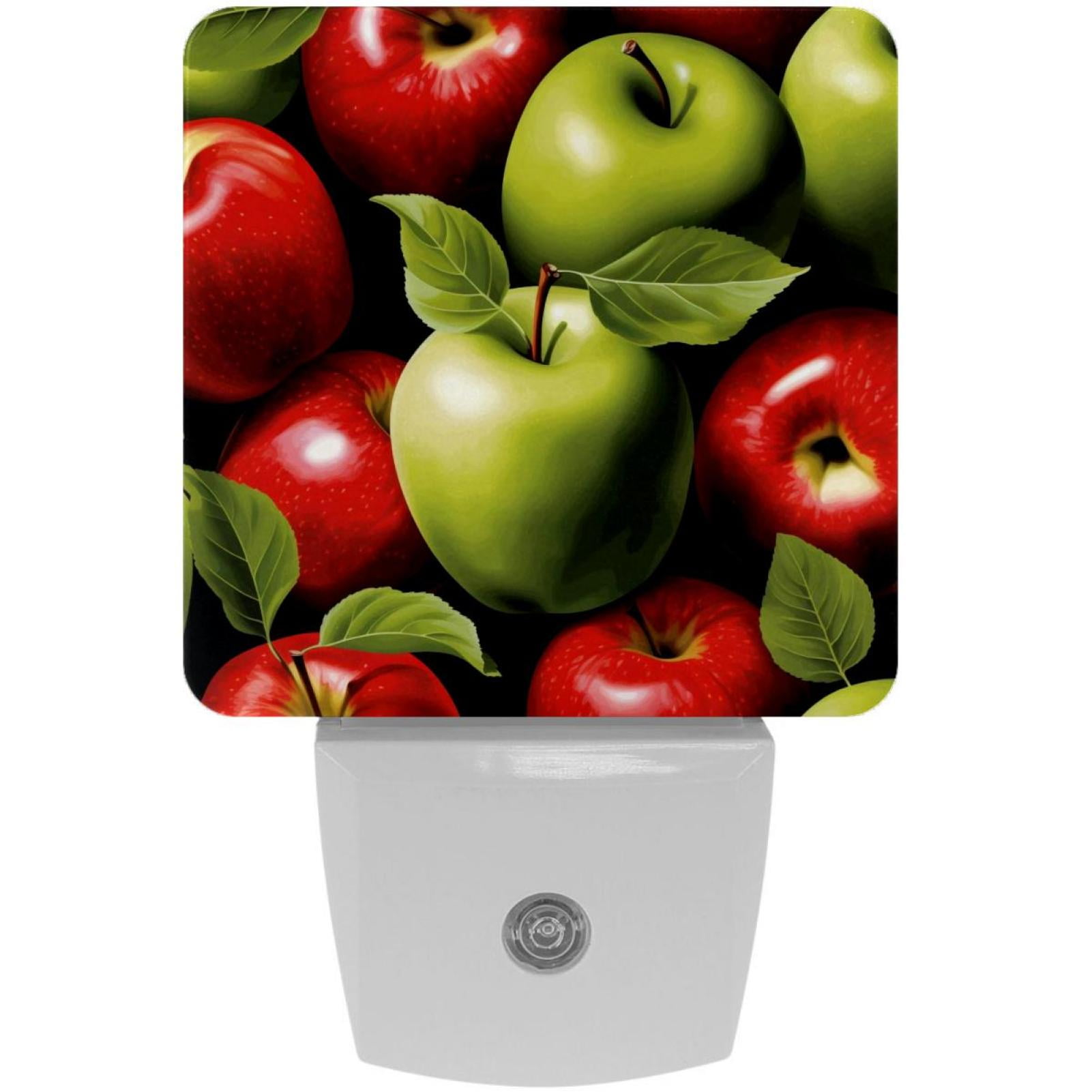 Fruit LED Square Night Lights - Modern and Versatile Plug-in Lighting ...