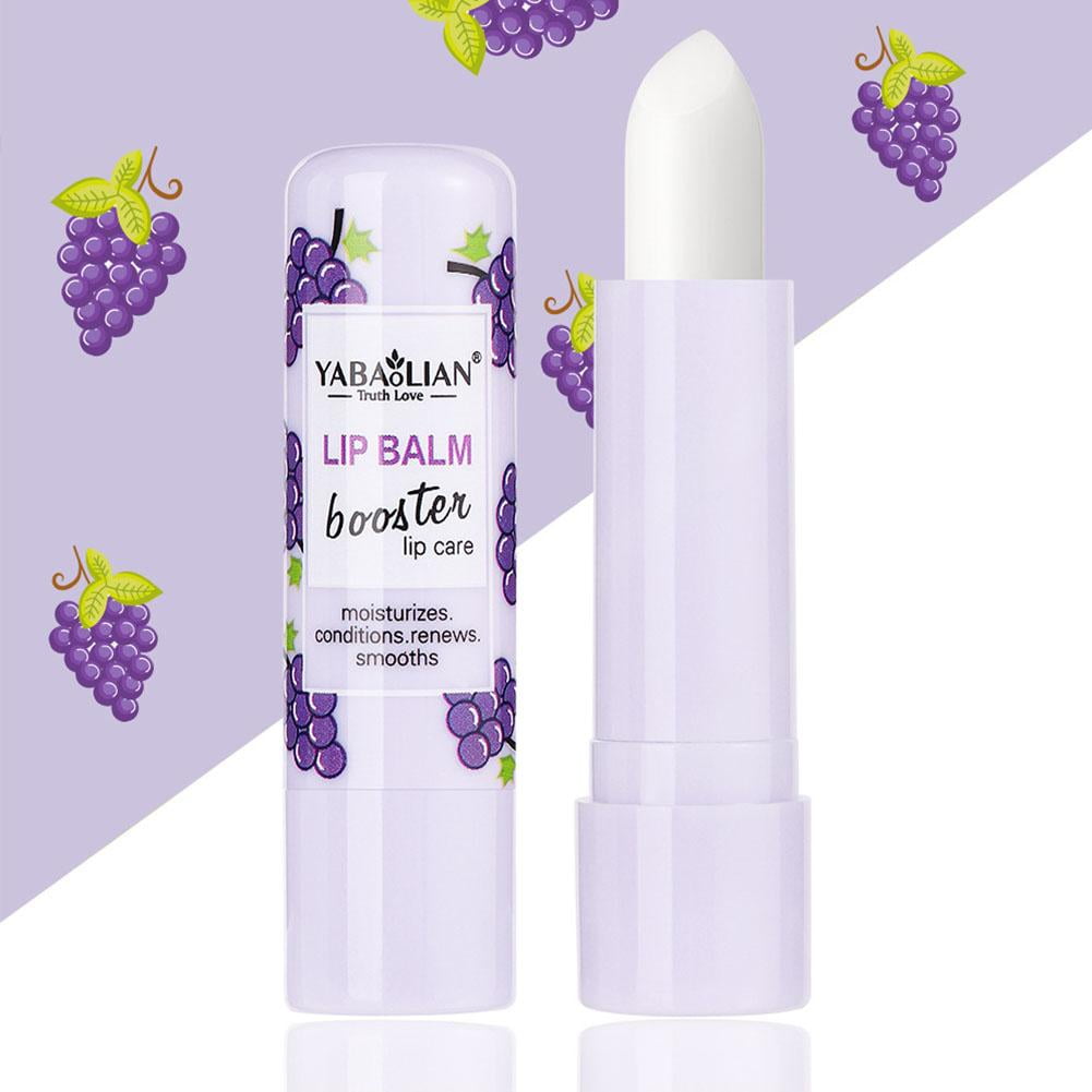 Fruit Lip Balm,Moisturizing Lip Care Lip Balm,Long Lasting Nutritious ...