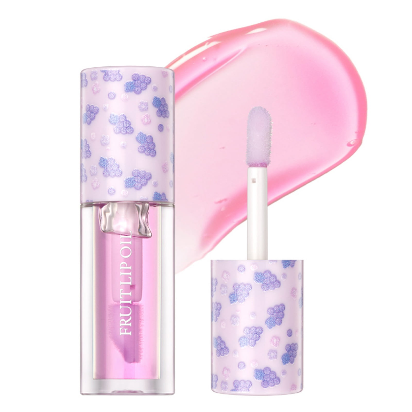 Fruit Lip Oil Lip Gloss, Transparent Lip Balm Care Stick Nourishing ...
