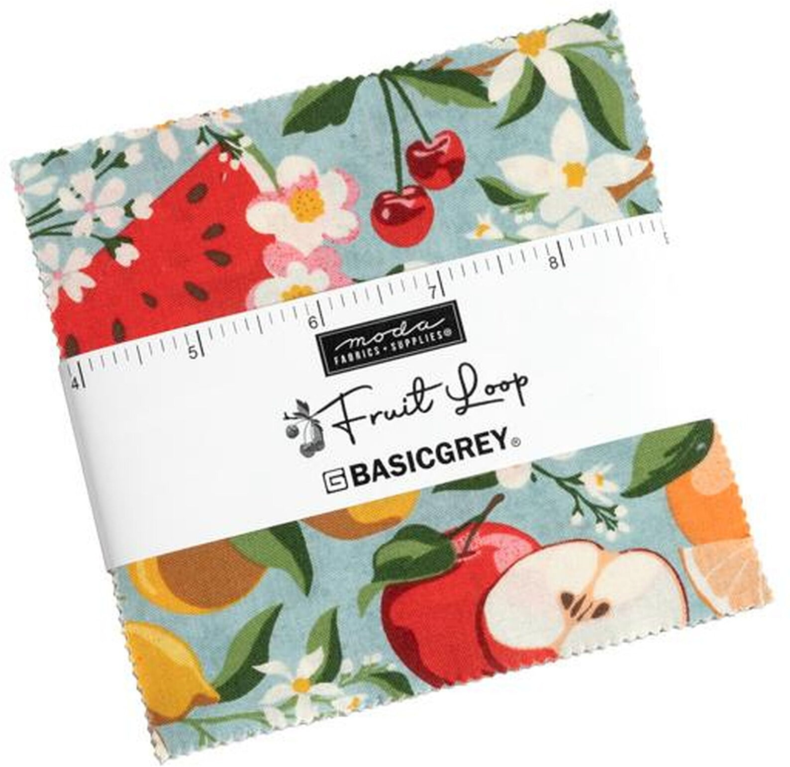 Fruit Loop Charm Pack by BasicGrey ; 42 - 5" Precut Fabric Quilt Squares - Walmart.com