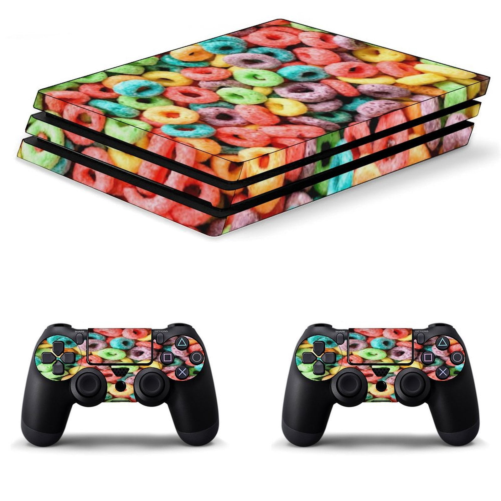 Fruit Loops PS4/PS4 Pro/PS4 Slim Skin Sticker For Console And Controller Skins - Walmart.com