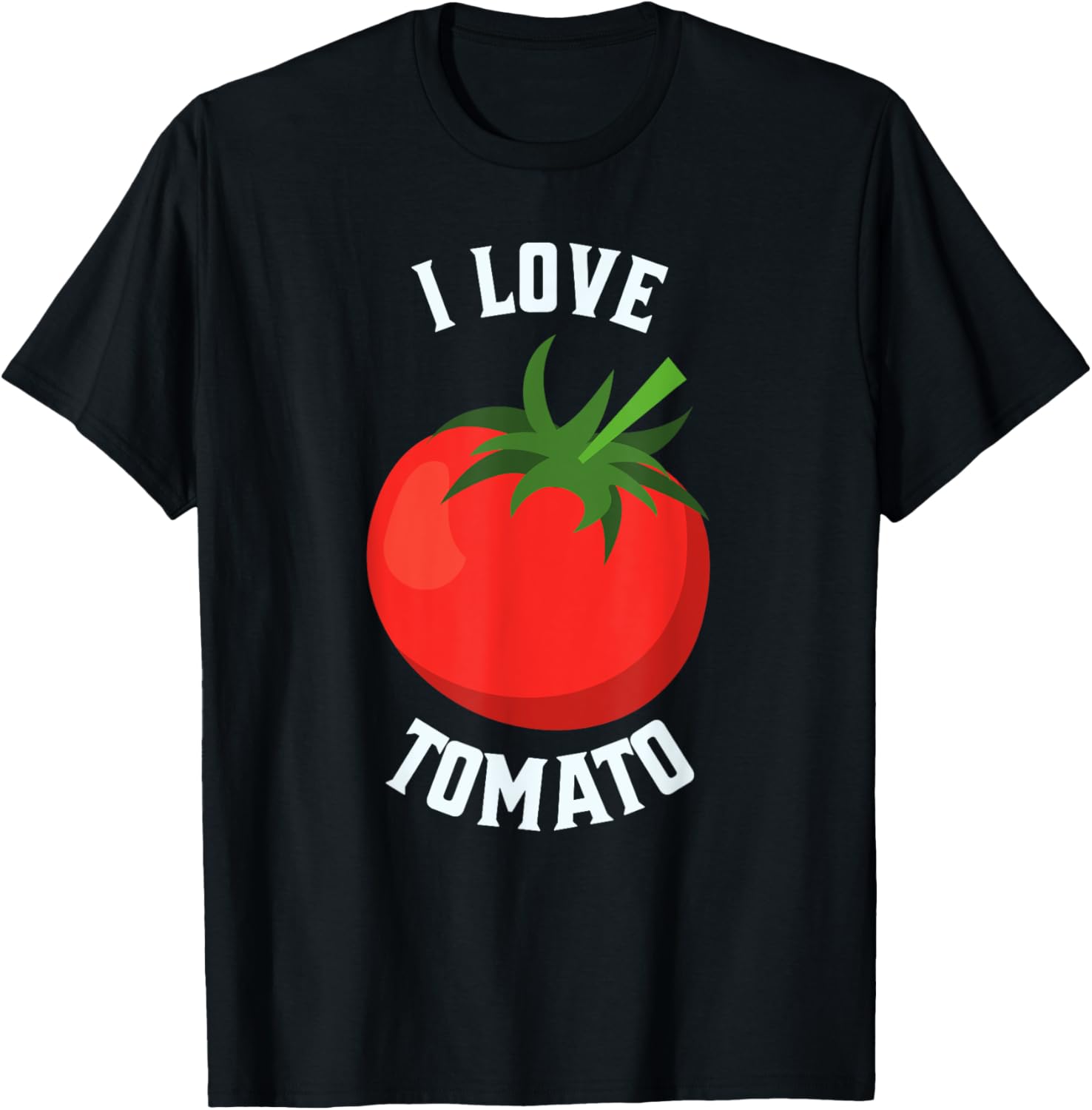Fruit Lover, Tomato Lover, I Love Tomato T-ShirtPure cotton short ...