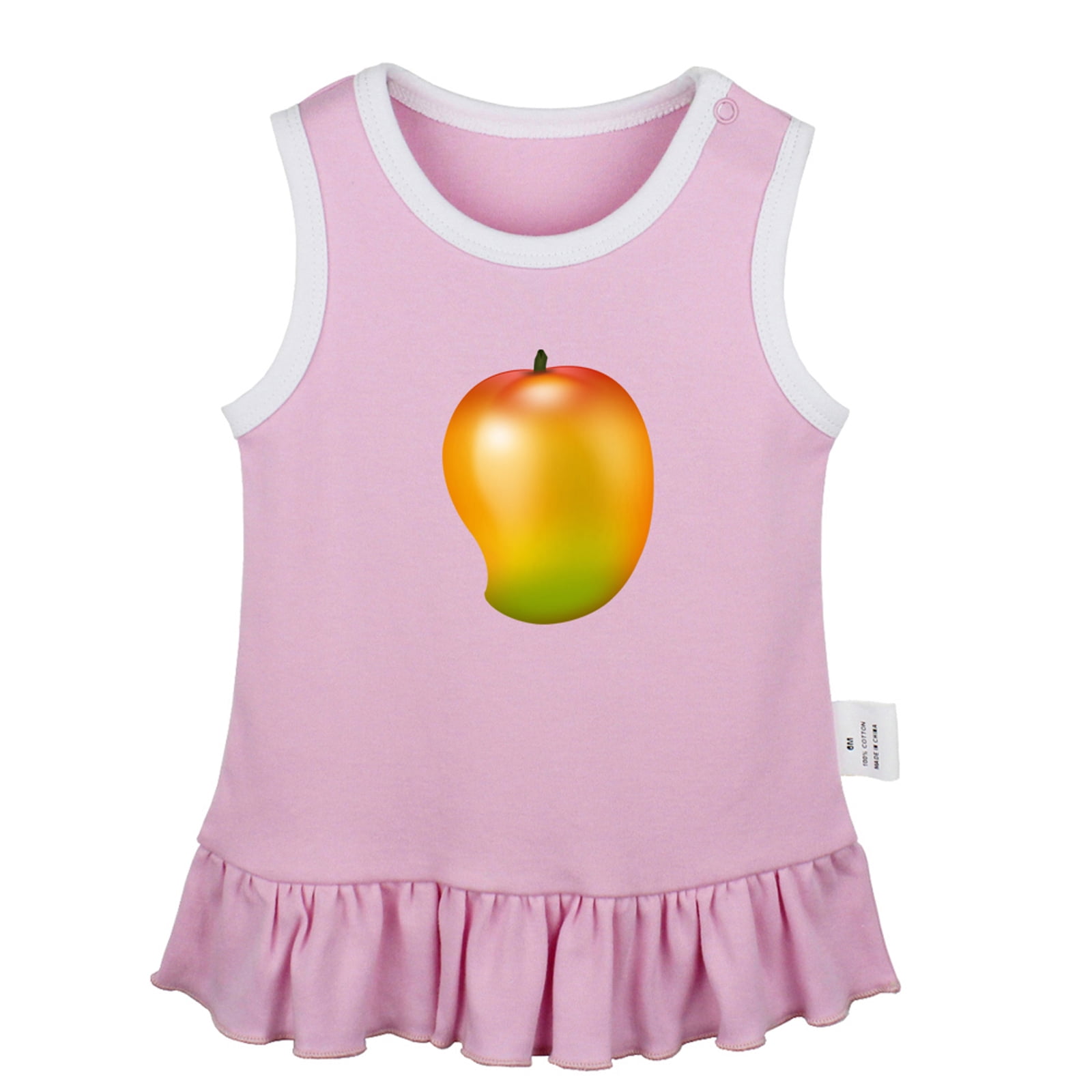Fruit Mango Pattern Dresses For Baby, Newborn Babies Skirts, Infant ...