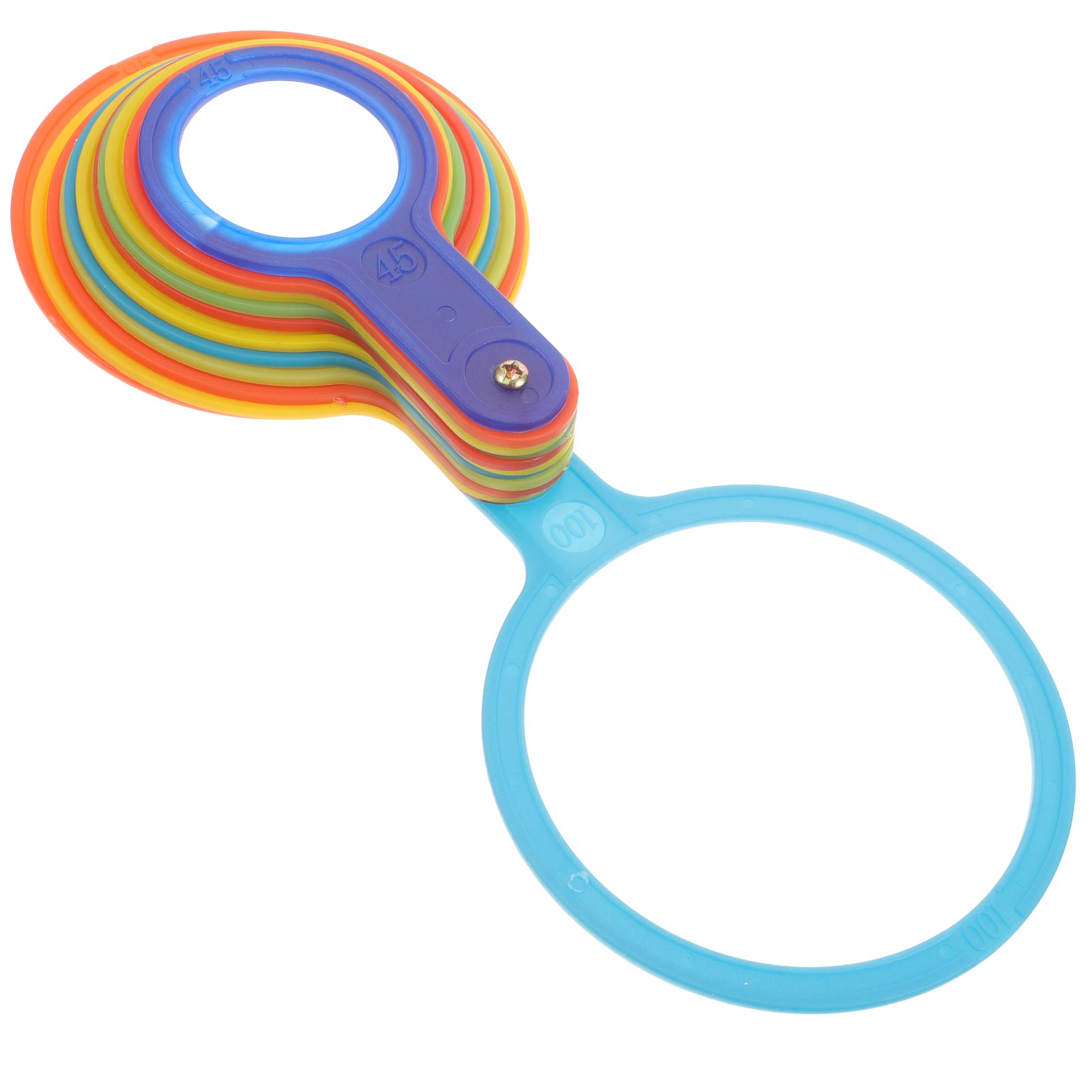 Fruit Measurer Fruitful Plastic Measuring Lap Circle Diameter Tool ...