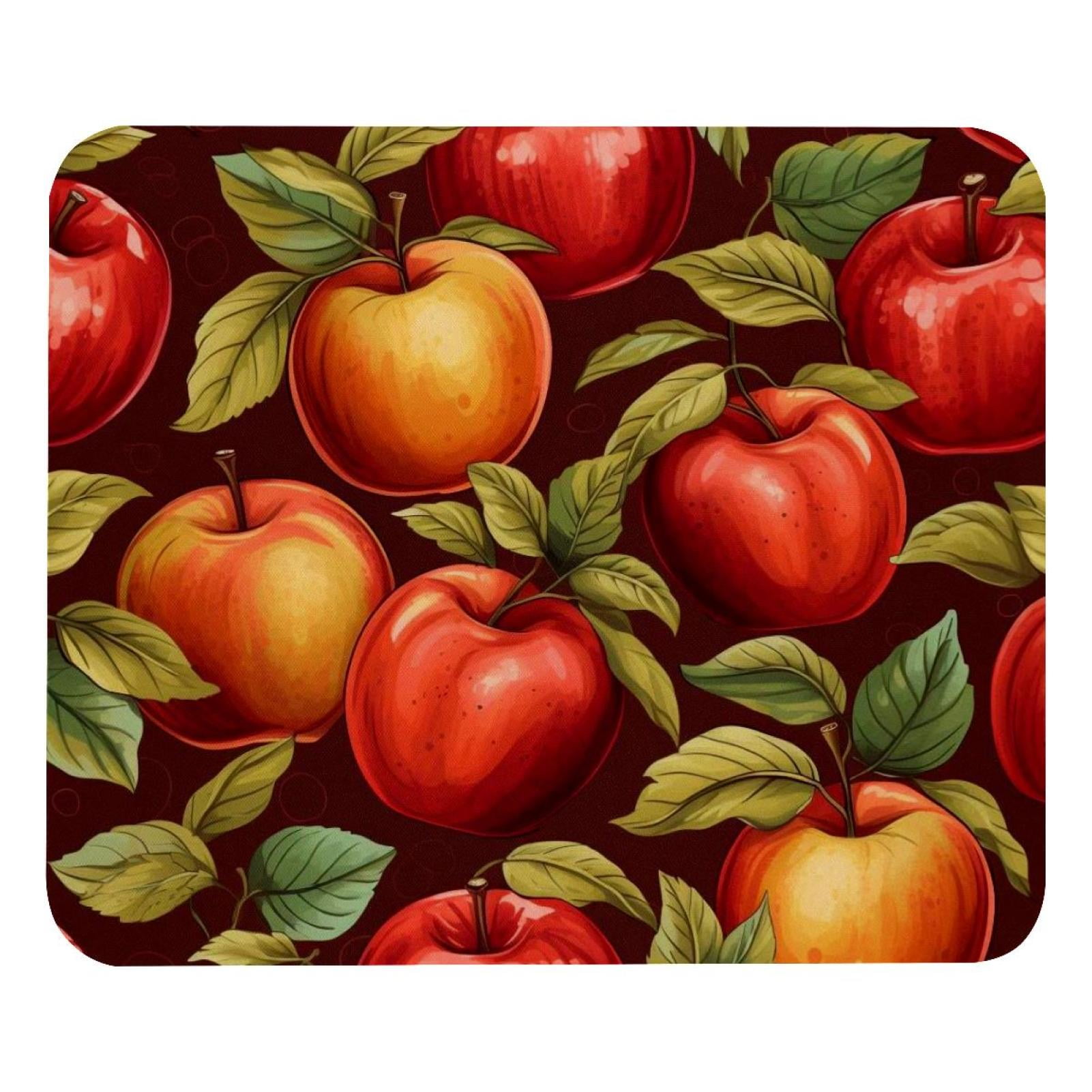 Fruit Mouse Pad for Wireless Mouse Home Office Desk Laptop with Rubber ...