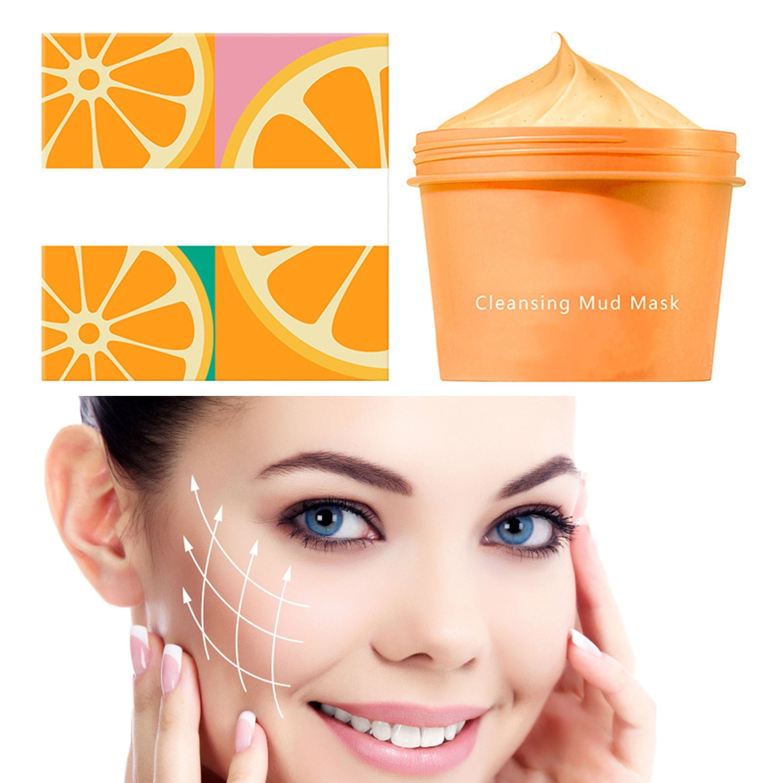 Fruit Mud Film Cleaning Oil Control Moisturizing Smear Type Cleaning ...