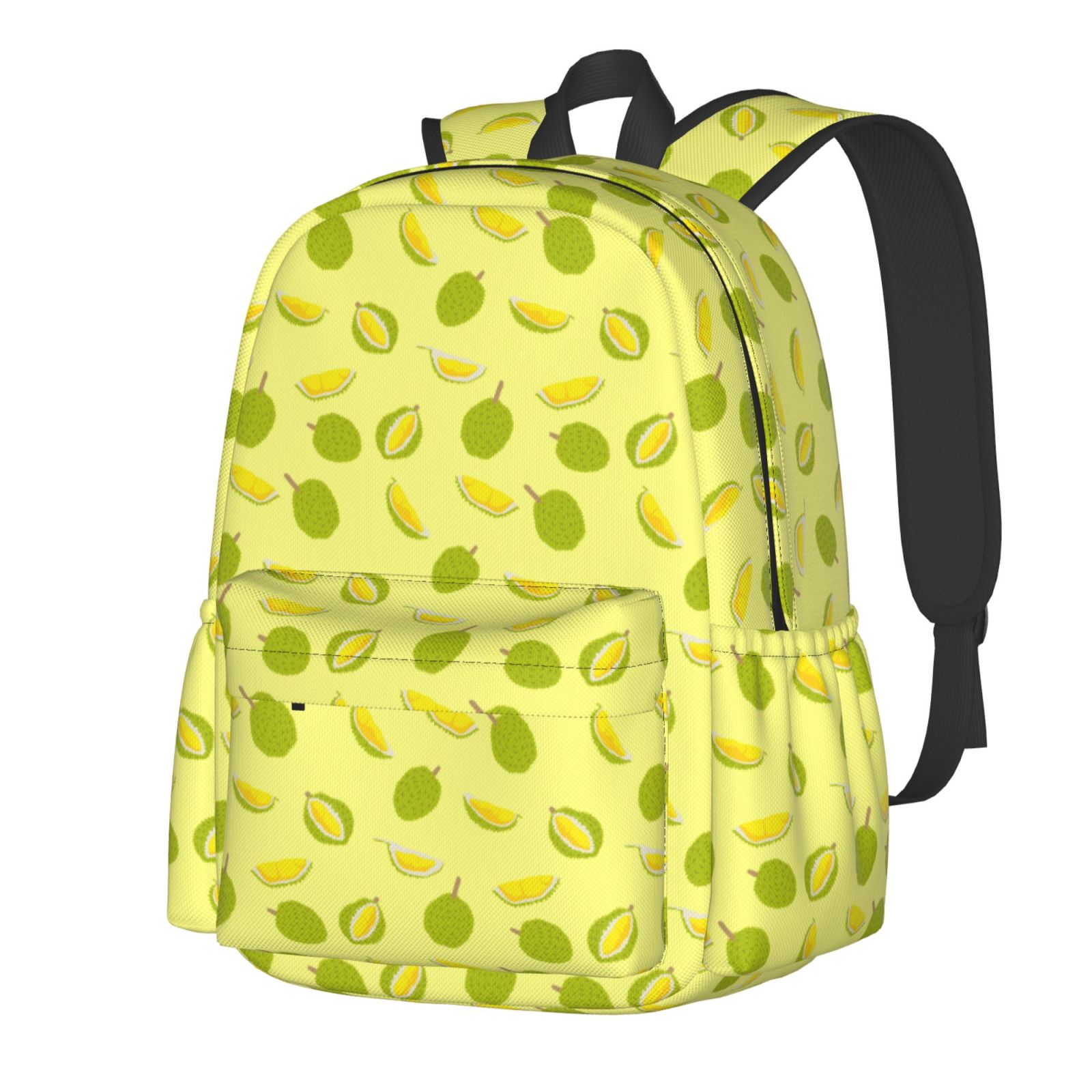 Fruit OF Durian Pattern Backpack for Men Women Laptop Backpack Hiking Backpack Travel Bag Work ...