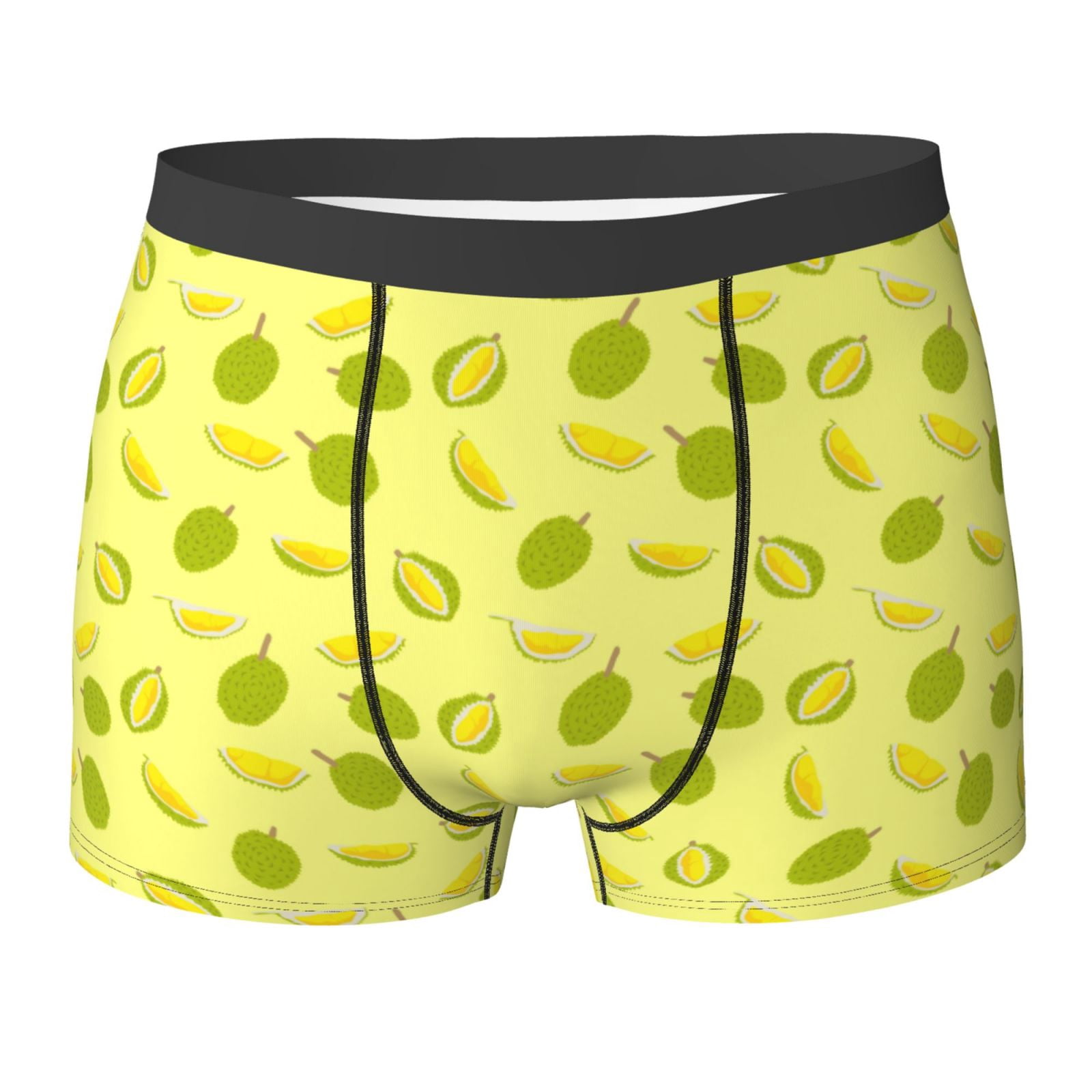 Fruit OF Durian Pattern Mens Underwear Boxer Briefs Soft Underpants ...