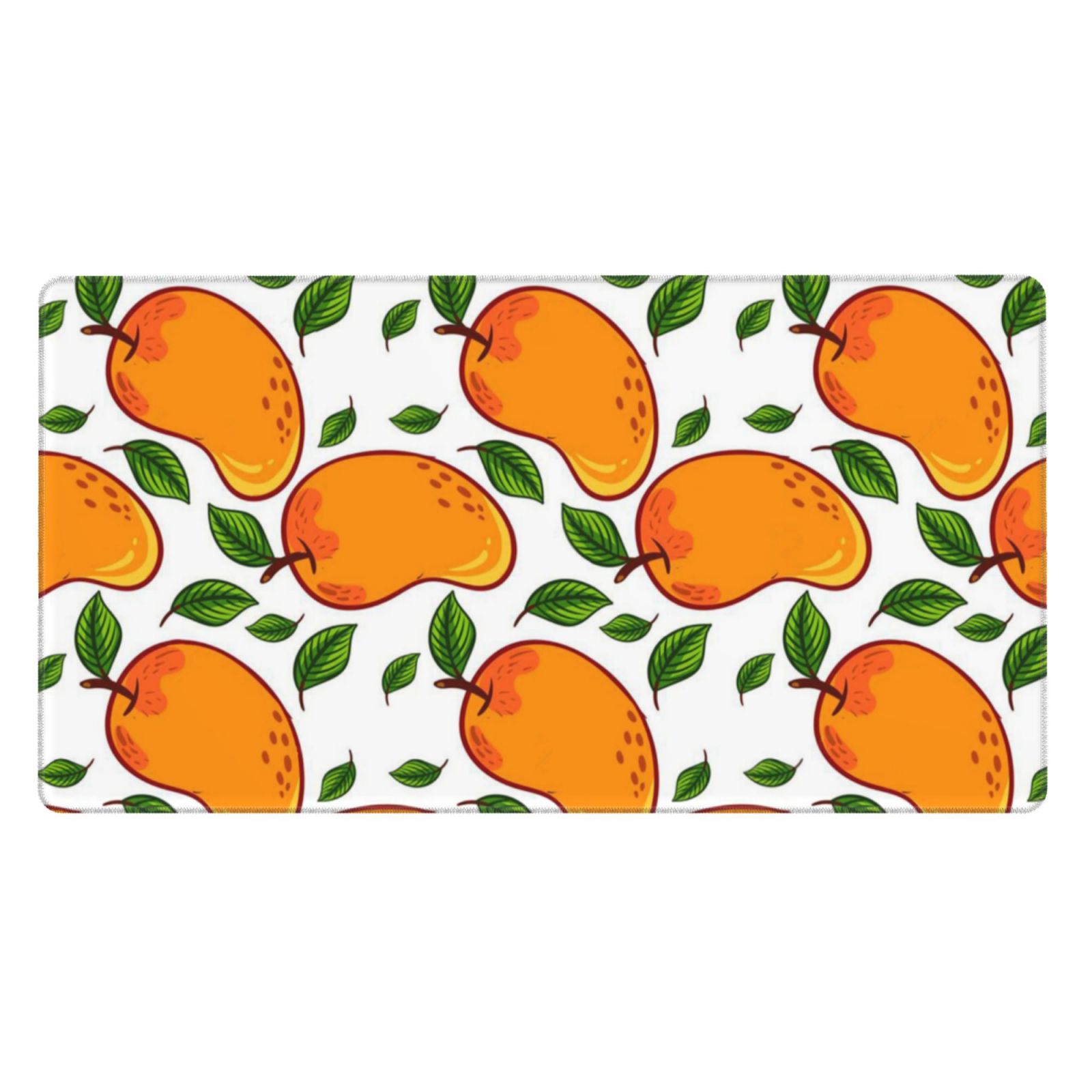 Fruit Of Mango And Leaves Pattern Mousepad Large Mouse Pad Desk Pad ...