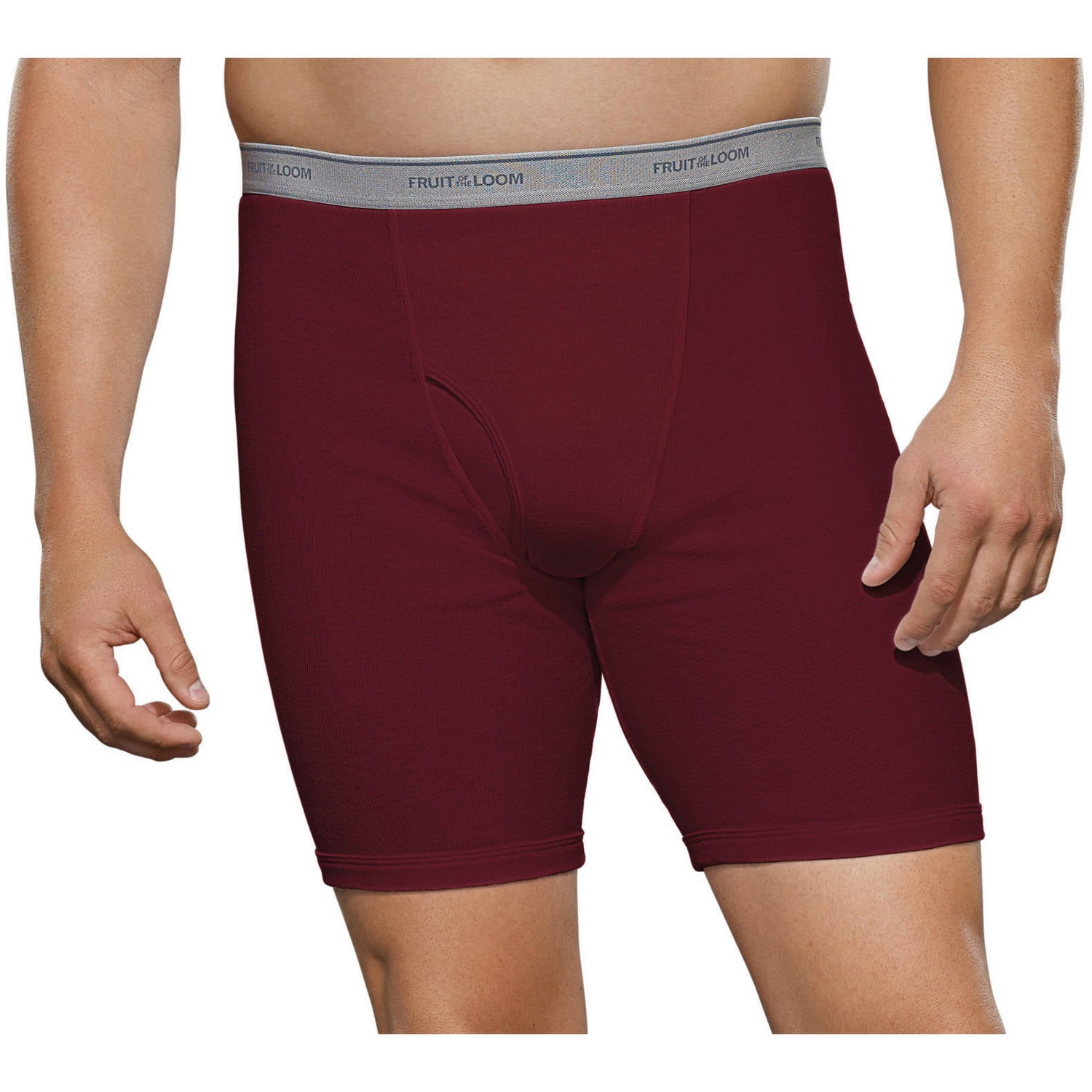 Fruit Of The Loom Big Men's Boxer Briefs, Assorted, 2XB - Walmart.com