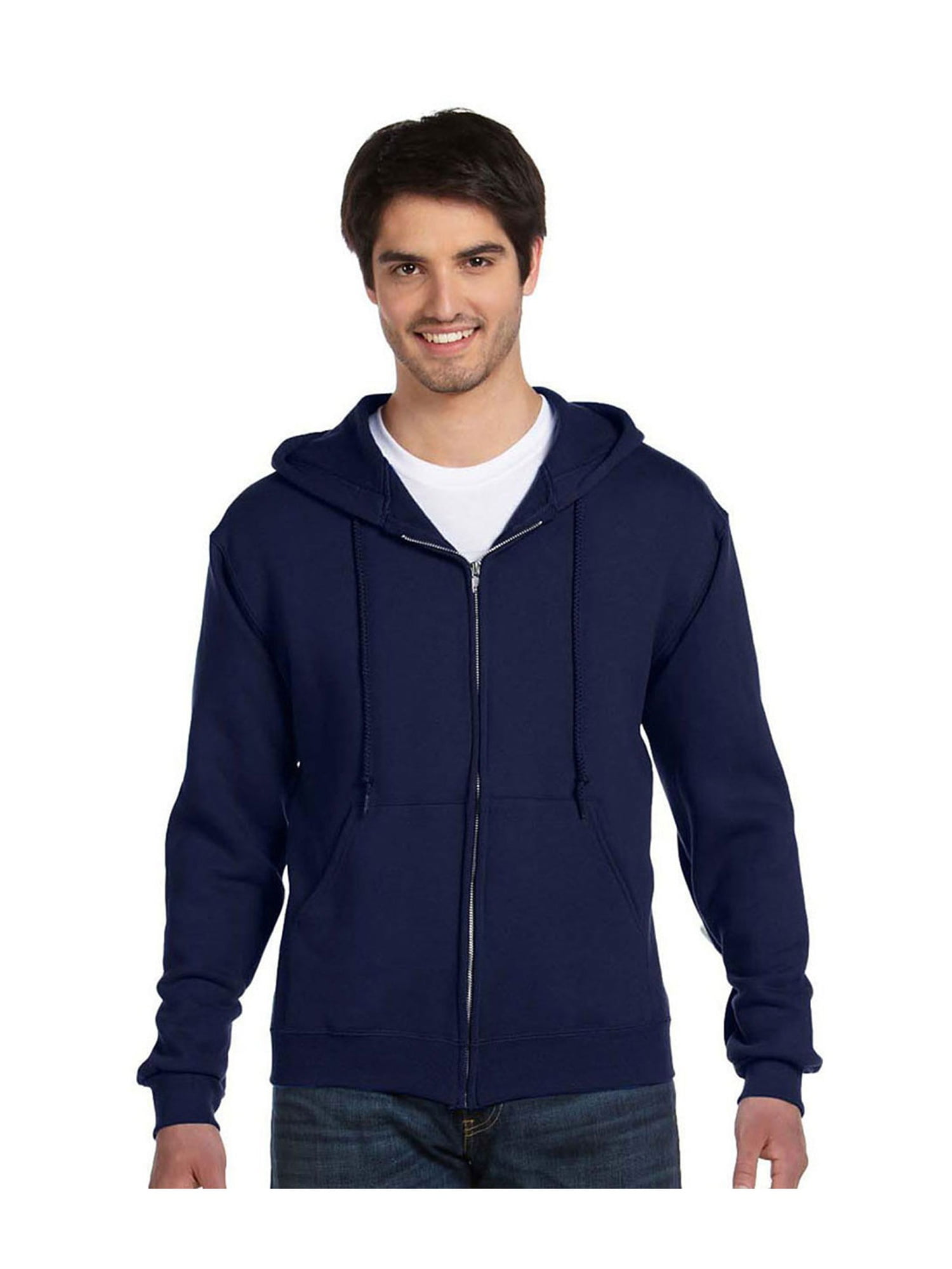 FRUIT OF THE LOOM 82230 ADULT 12 OZ. SUPERCOTTON FULL-ZIP HOOD ...