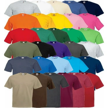Men's Assorted Color Pocket T-Shirts, 4 Pack - Walmart.com