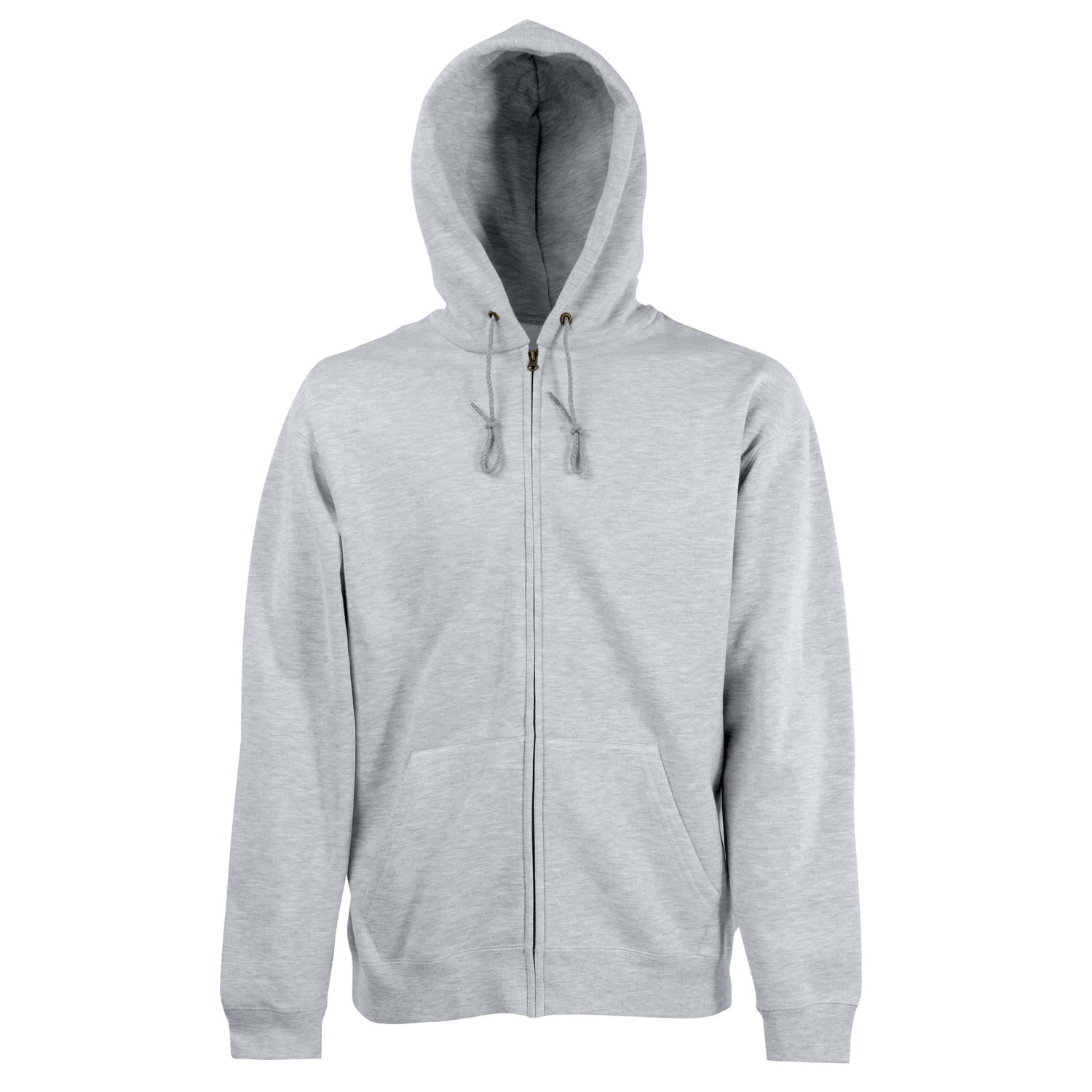 Fruit Of The Loom Mens Hooded Sweatshirt Jacket - Walmart.com