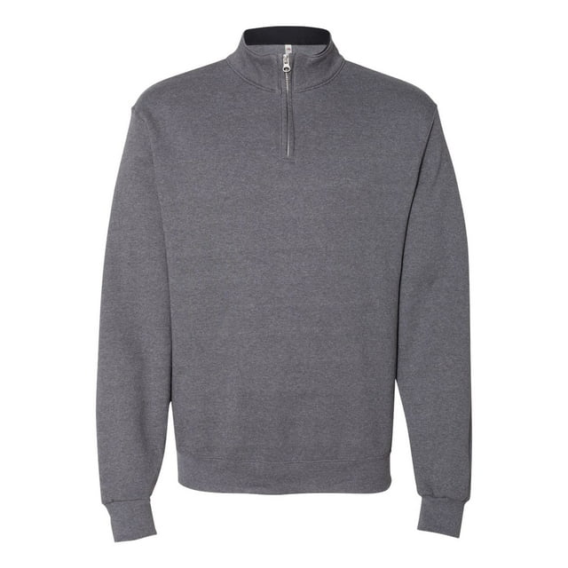 Fruit Of The Loom SF95R Men's 7.2 oz. Sofspun Quarter-Zip Sweatshirt - Walmart.com