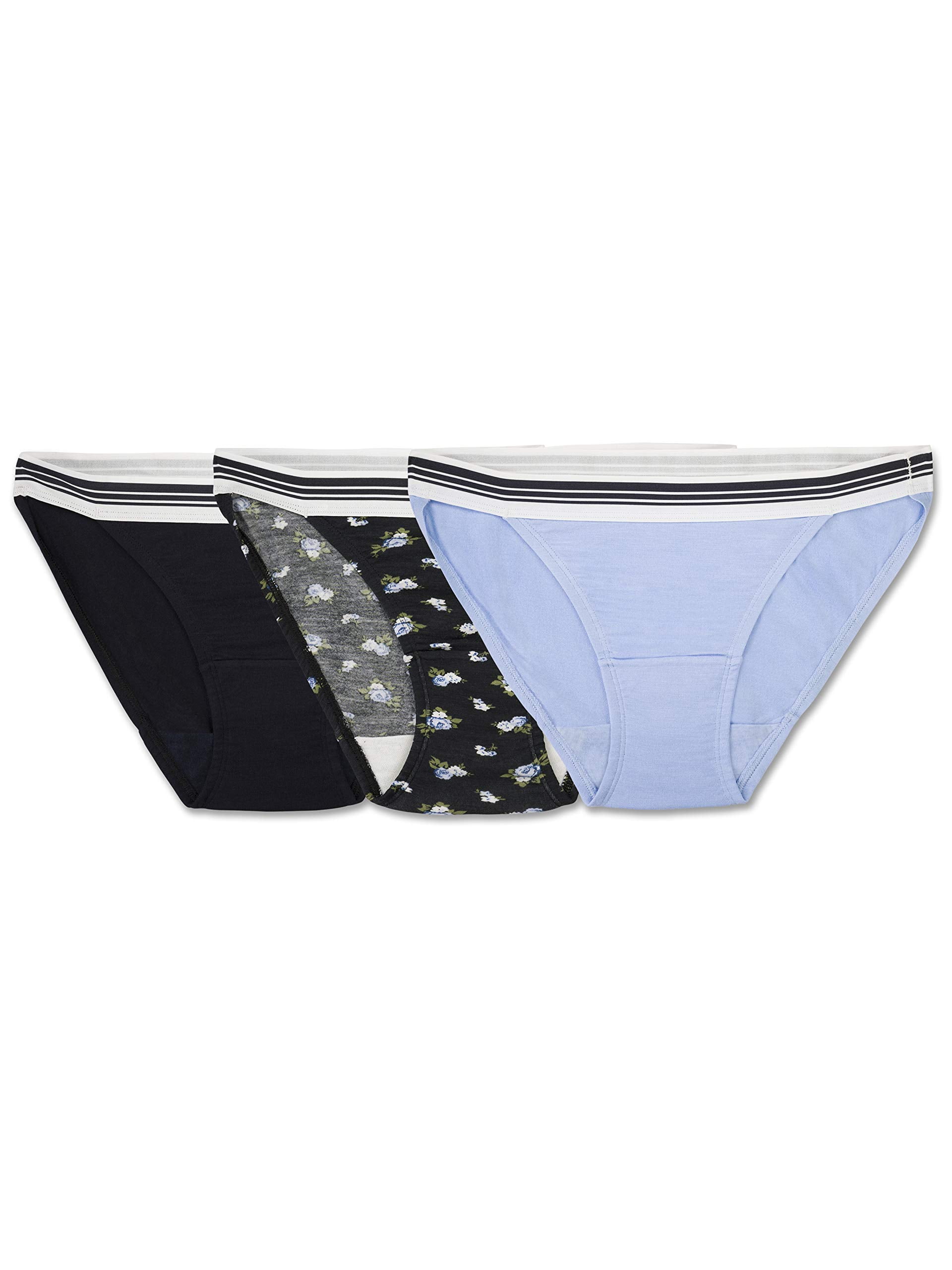 Fruit Of The Loom¬Æ Women's 3pk Modal High Leg Bikini Boyfriend Style ...