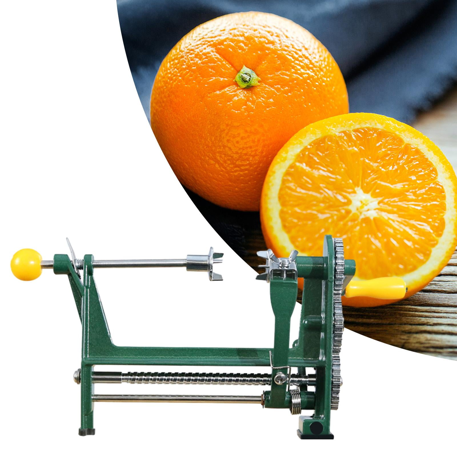 LOVIVER Stainless Steel Manual Crank Orange Peeling Machine, Heavy Duty ...