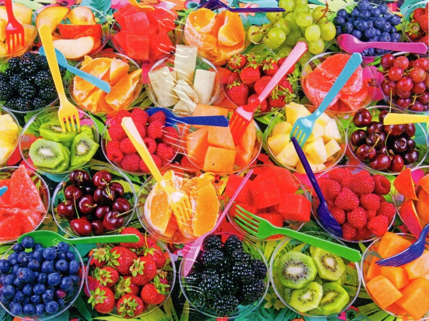 Fruit Party Jigsaw Puzzles for Adults 1000 Pieces Fun Educational Gift ...