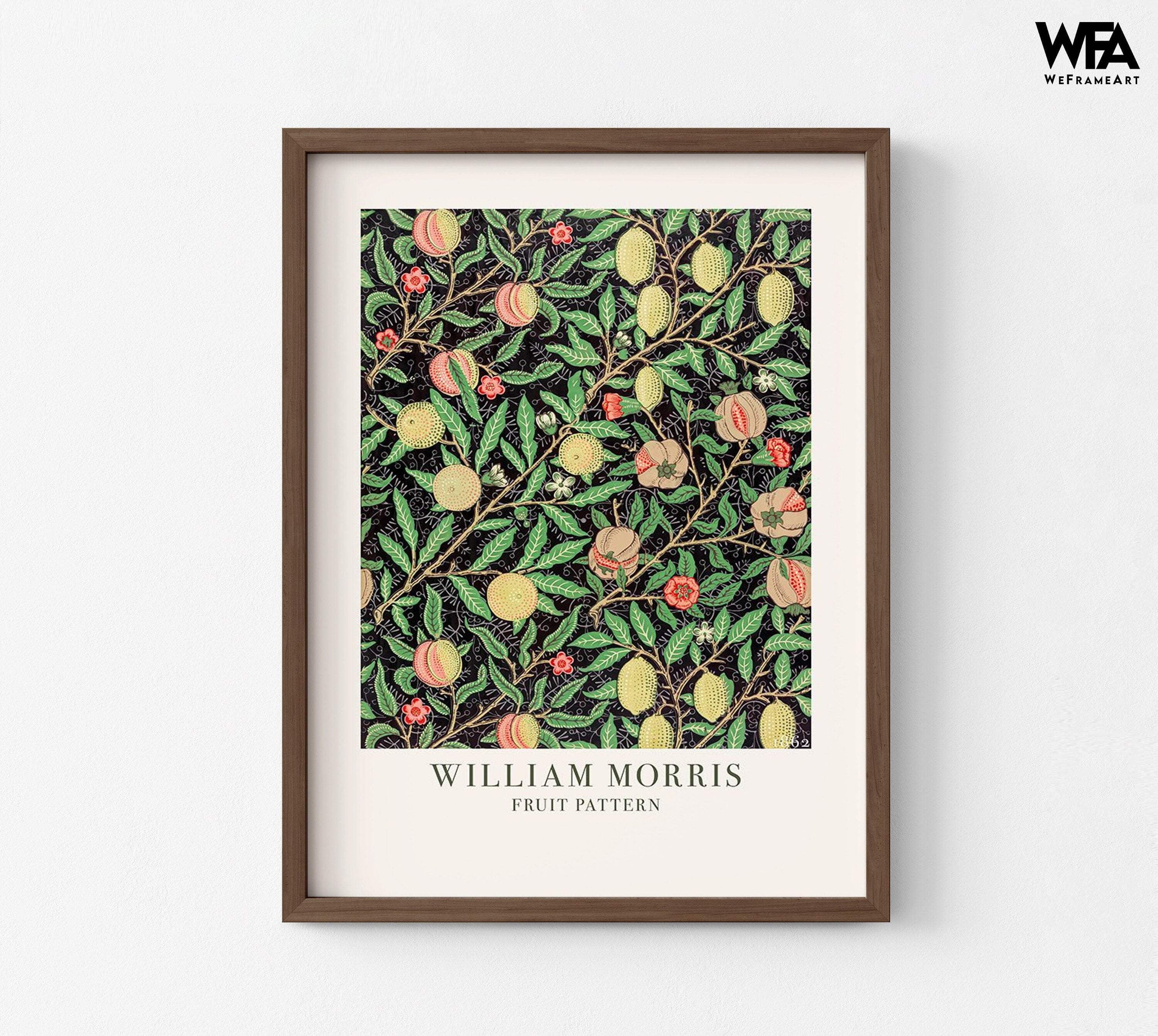 Fruit Pattern by William Morris, Fruity Poster Print, Classic William ...