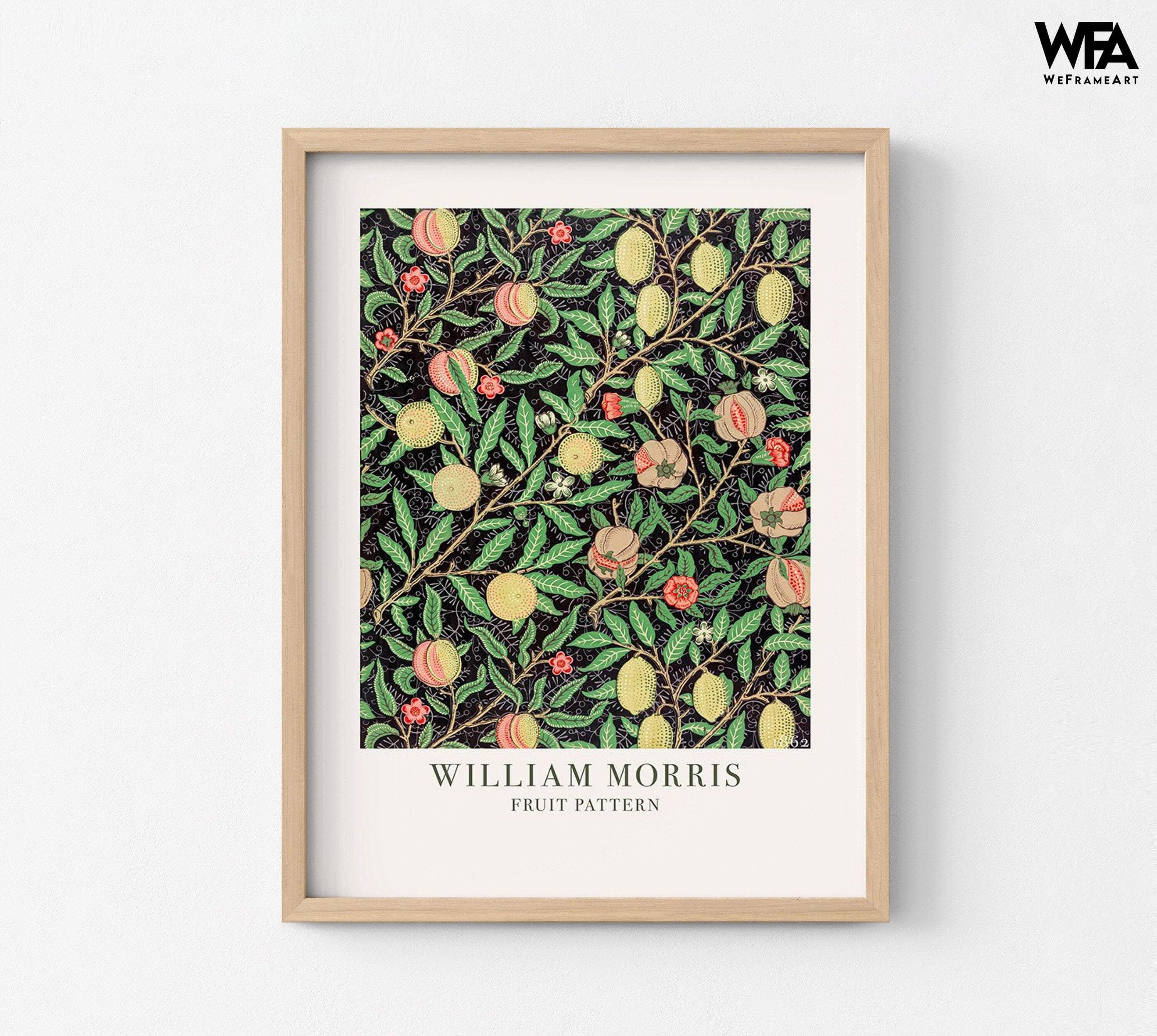Fruit Pattern by William Morris, Fruity Poster Print, Classic William ...