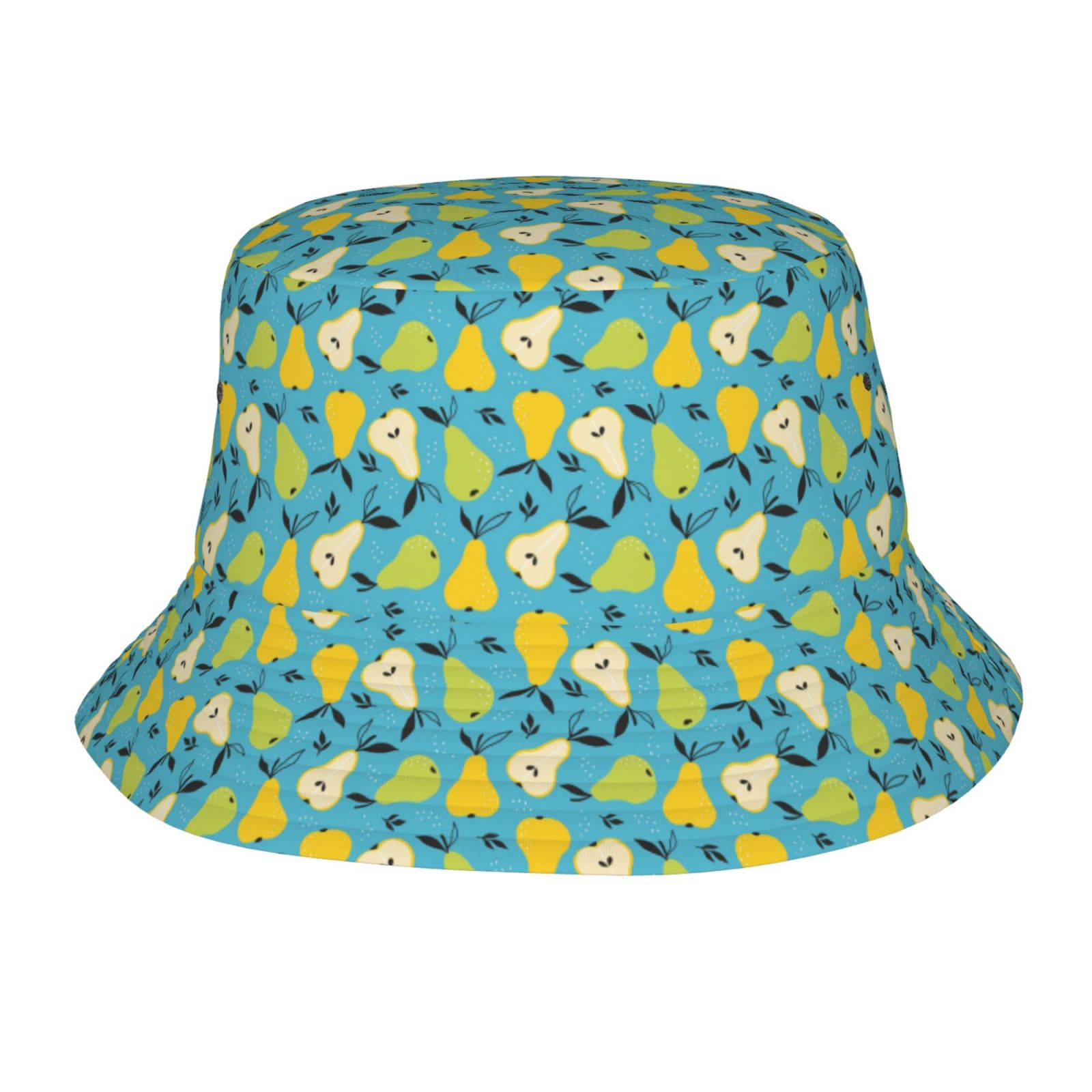 Fruit Pear Pattern Bucket Hats for Men Women Beach Sun Hat Outdoor ...