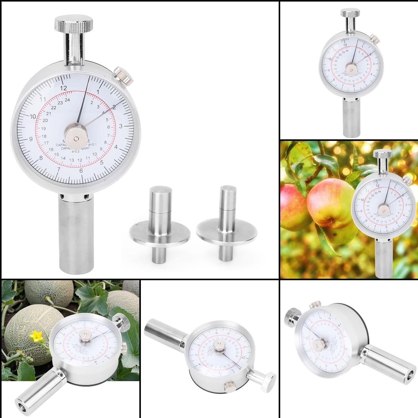 Fruit Penetrometer Harvesting Ripeness Picking Time Fruit Sclerometer ...