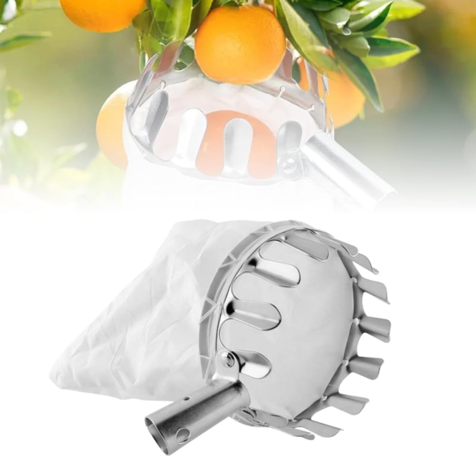 Fruit Picker Head Basket, Fruits Catcher Farm Labor-Saving Fruit ...