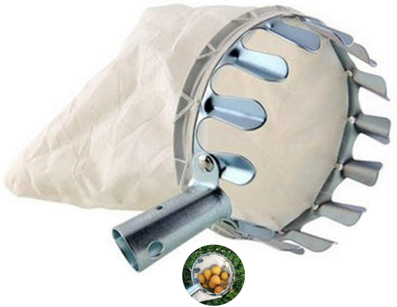 Fruit Picking Tool,Fruit Pickers Gardening Picking Tools Metal Fruit ...