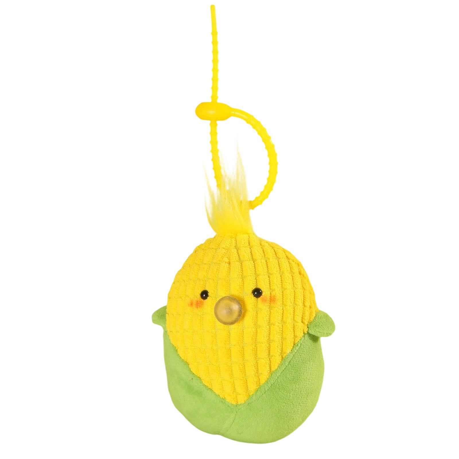 Fruit Pinch Stress Ball Plush – Soft Squeezable Tomato, Peach ...