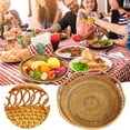 Fruit Plate and Storage Bowls for Kitchen Counter Decorative Natural ...