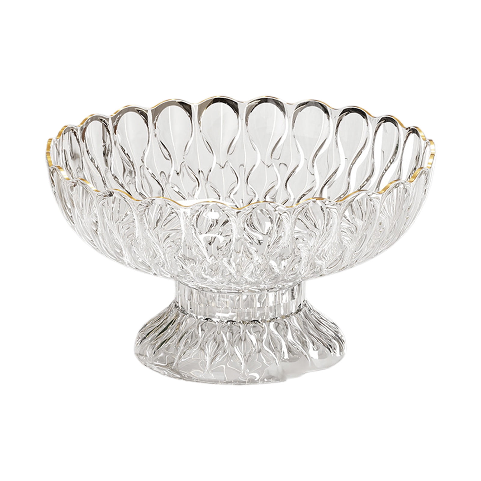 Fruit Plates Snack Bowl Candy Dish, Multifunctional Plastic Fruit ...